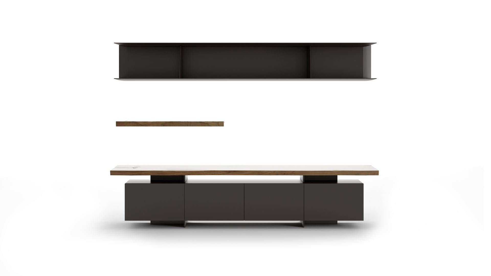 Timber Live Edge TV Unit |Modern Luxury Furniture Store in Paramus, NJ