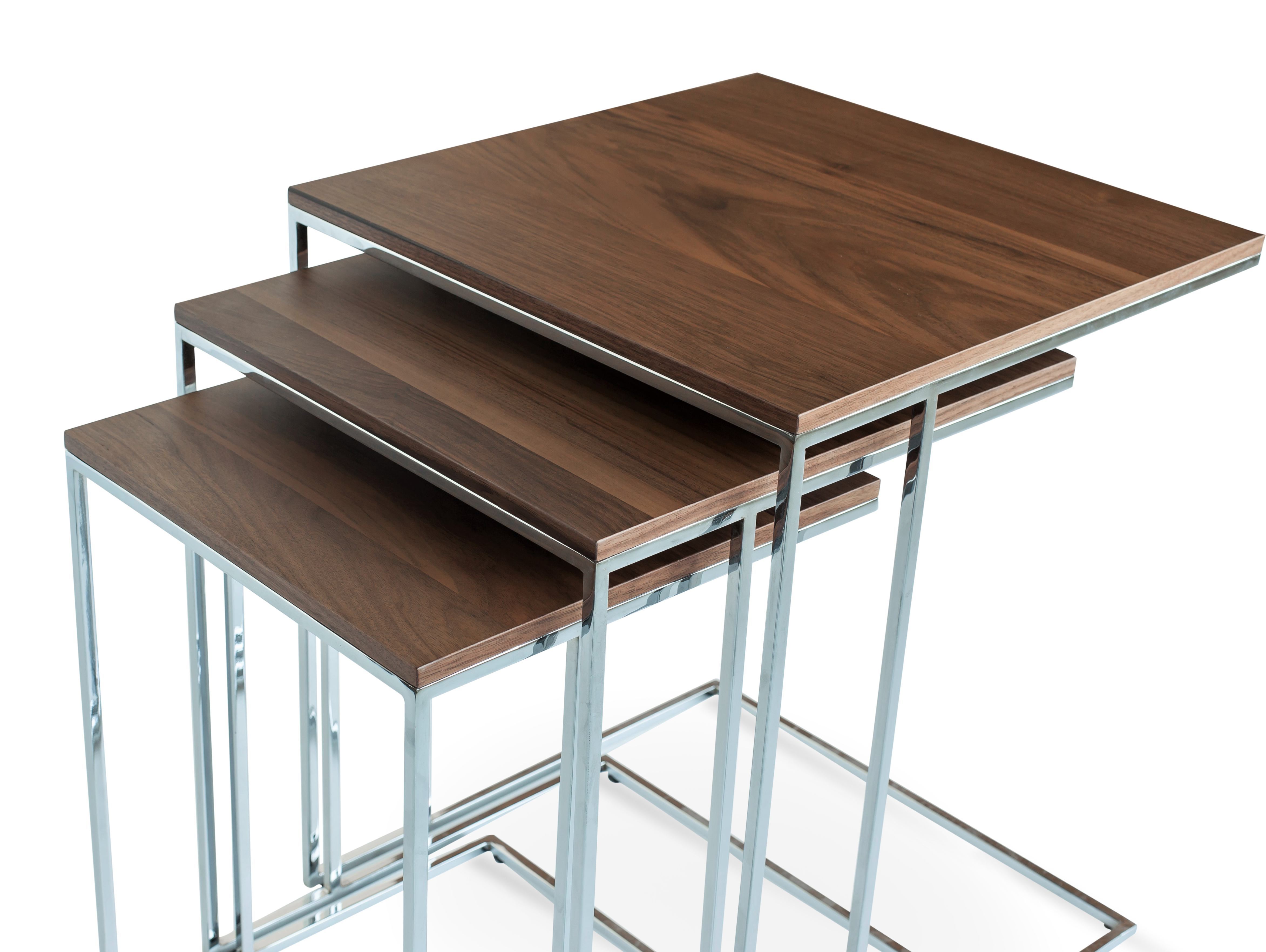 Occa Square Nesting Table |Modern Luxury Furniture Store in Paramus, NJ