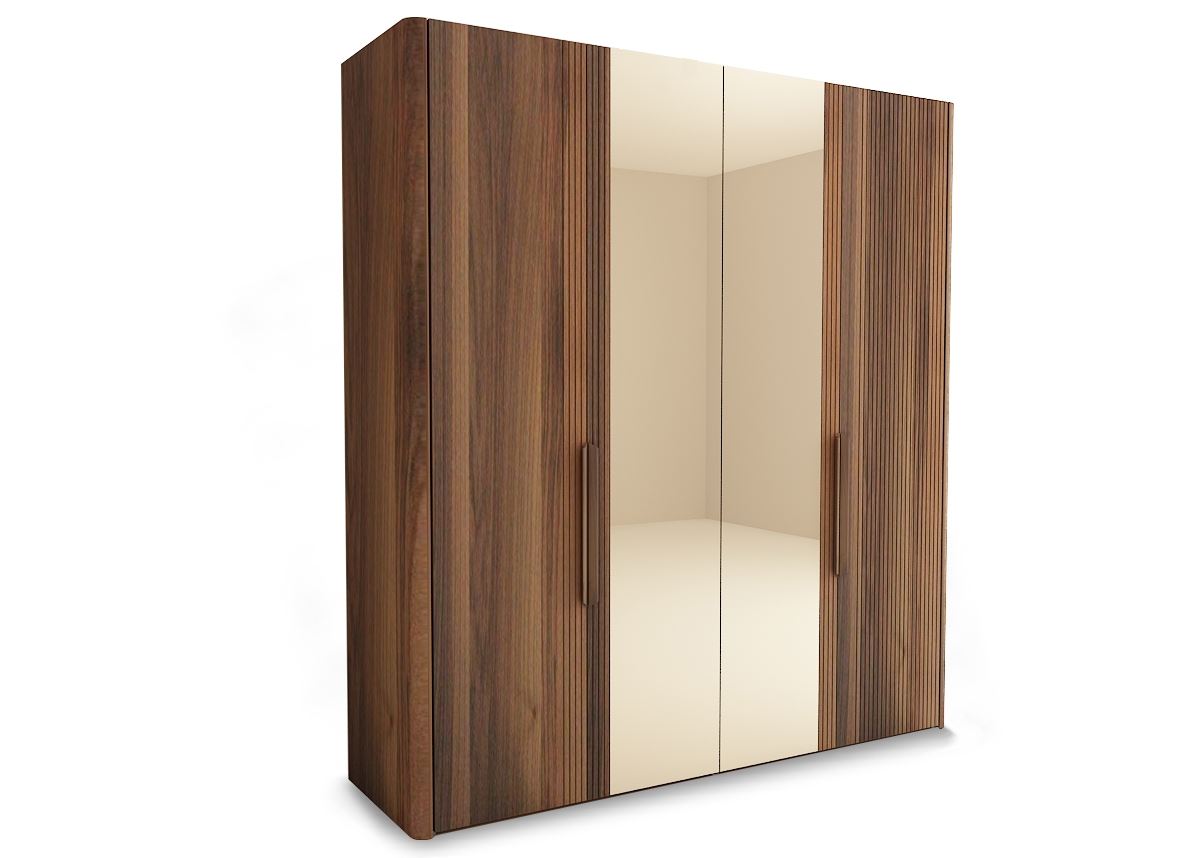 Round 4 Door Wardrobe |Modern Luxury Furniture Store in Paramus, NJ