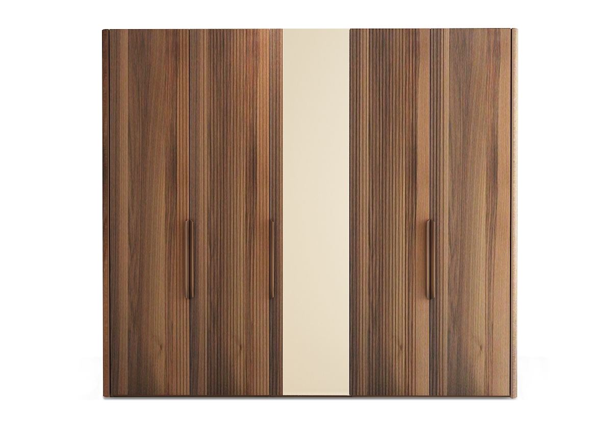 Round 5 Door Wardrobe |Modern Luxury Furniture Store in Paramus, NJ