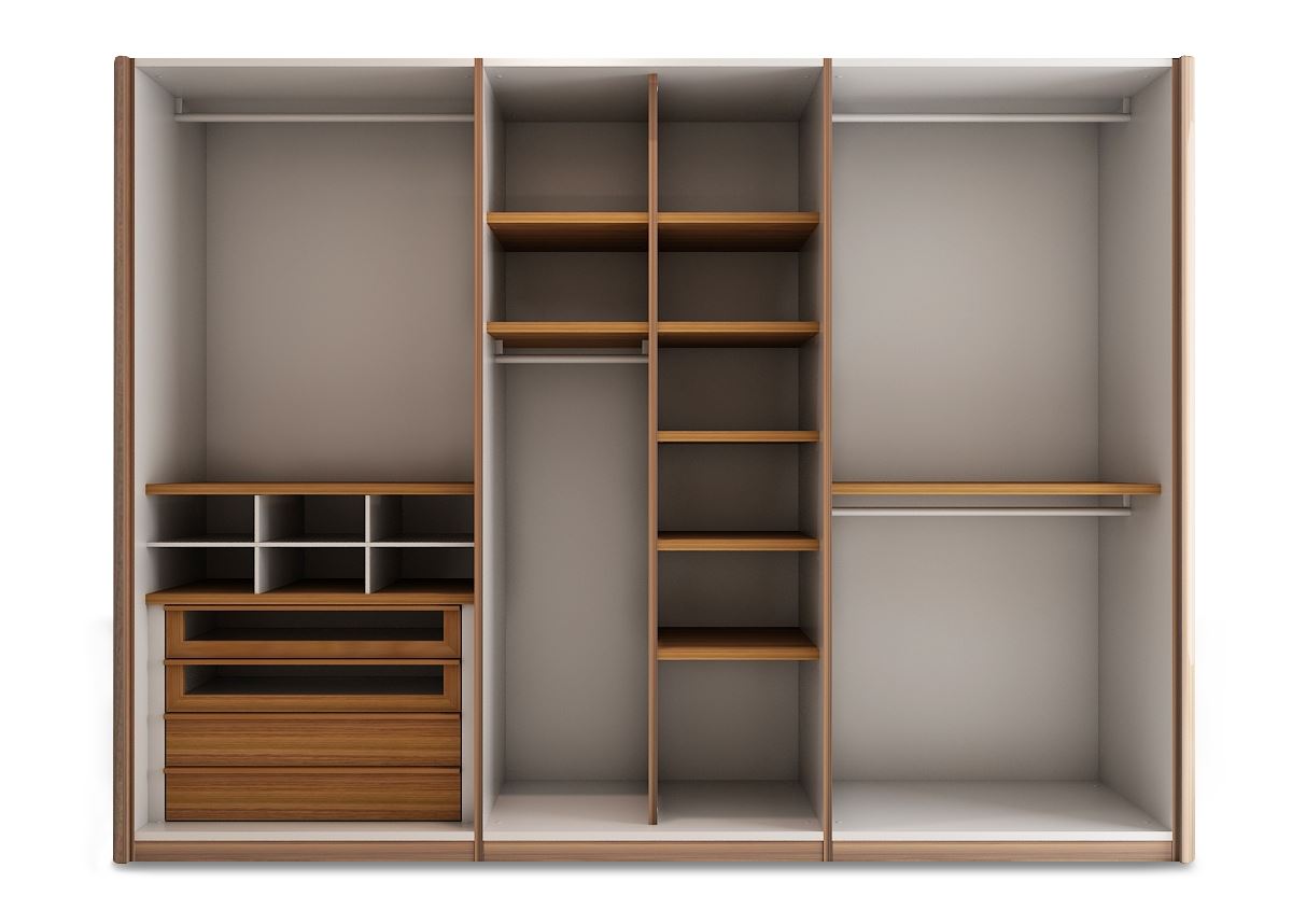 Round 6 Door Wardrobe |Modern Luxury Furniture Store in Paramus, NJ