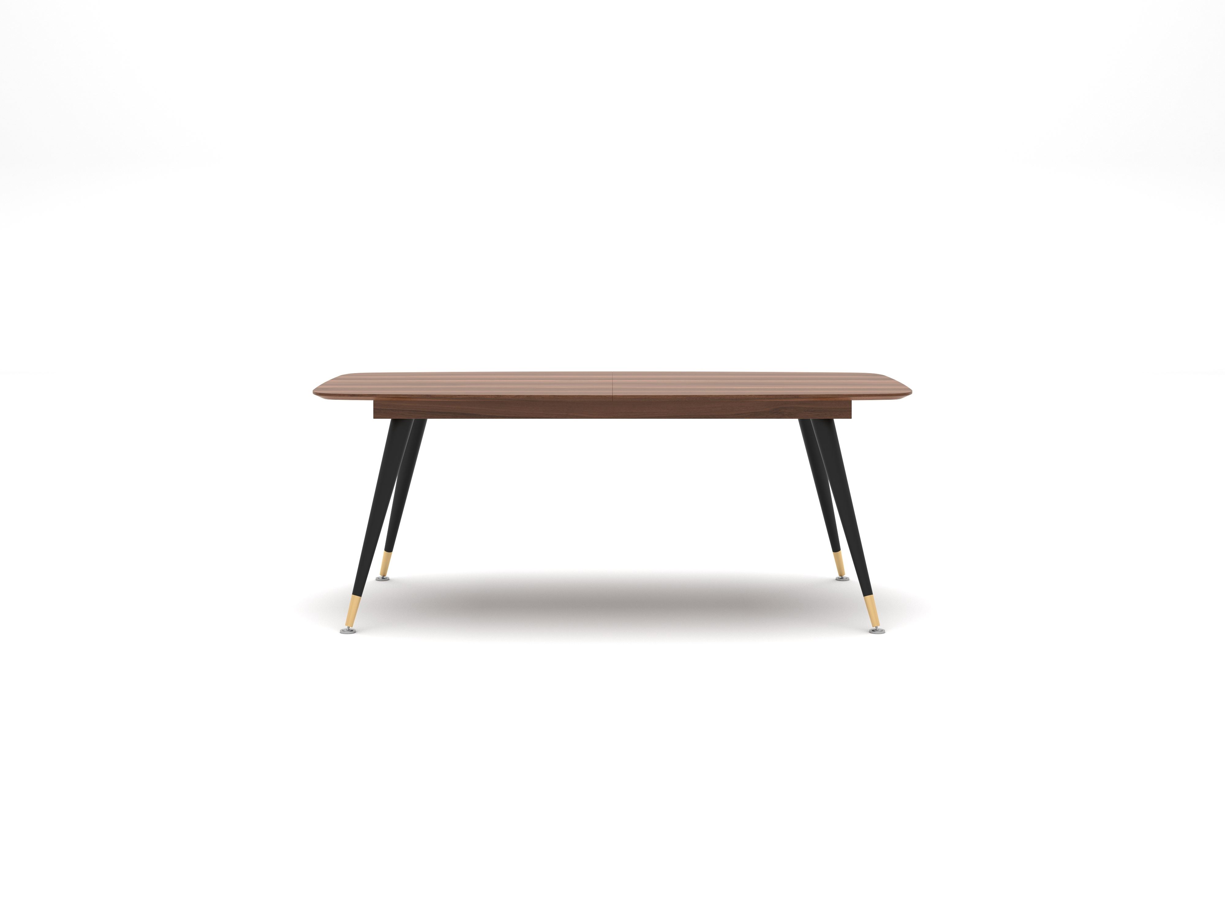 Leo-N Walnut Extendable Dining Table |Modern Luxury Furniture Store in ...