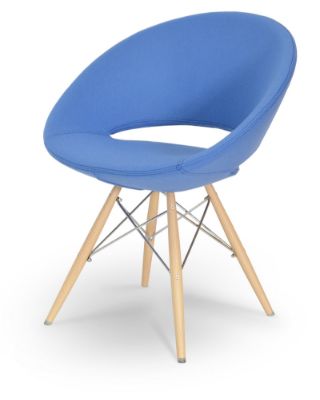 Crescent Round Swivel Dining Chair |Modern Luxury Furniture Store in ...