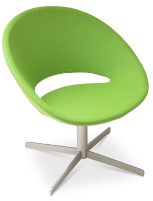 Crescent Round Swivel Dining Chair |Modern Luxury Furniture Store in ...