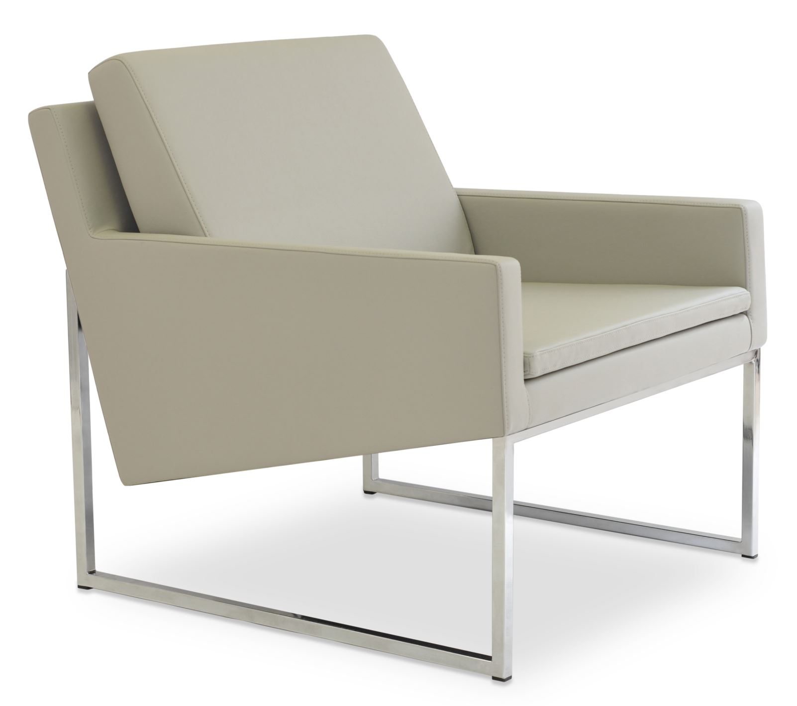 Nova Chrome Lounge Chair |Modern Luxury Furniture Store in Paramus, NJ