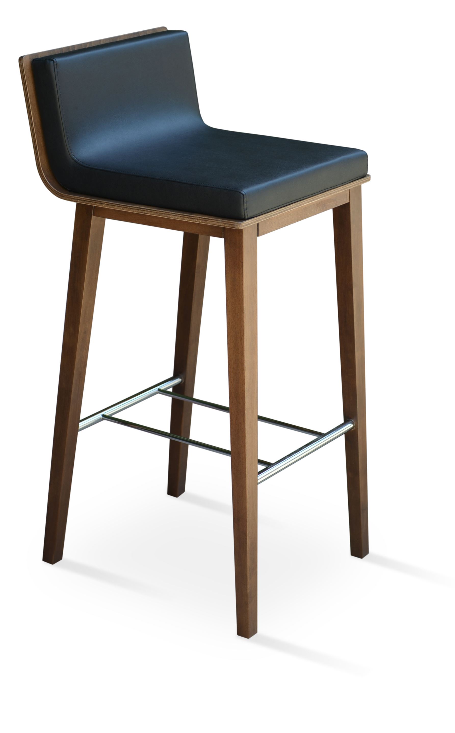 Dallas Corona Wood Bar Stool |Modern Luxury Furniture Store in Paramus, NJ