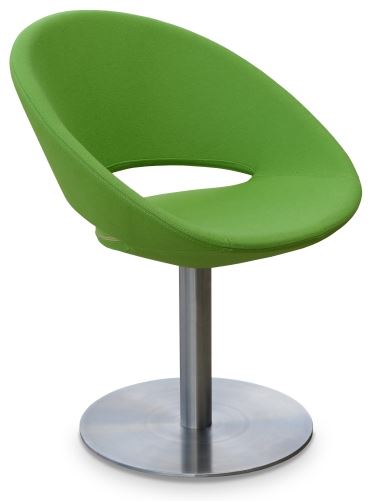 Crescent Round Swivel Dining Chair |Modern Luxury Furniture Store in ...