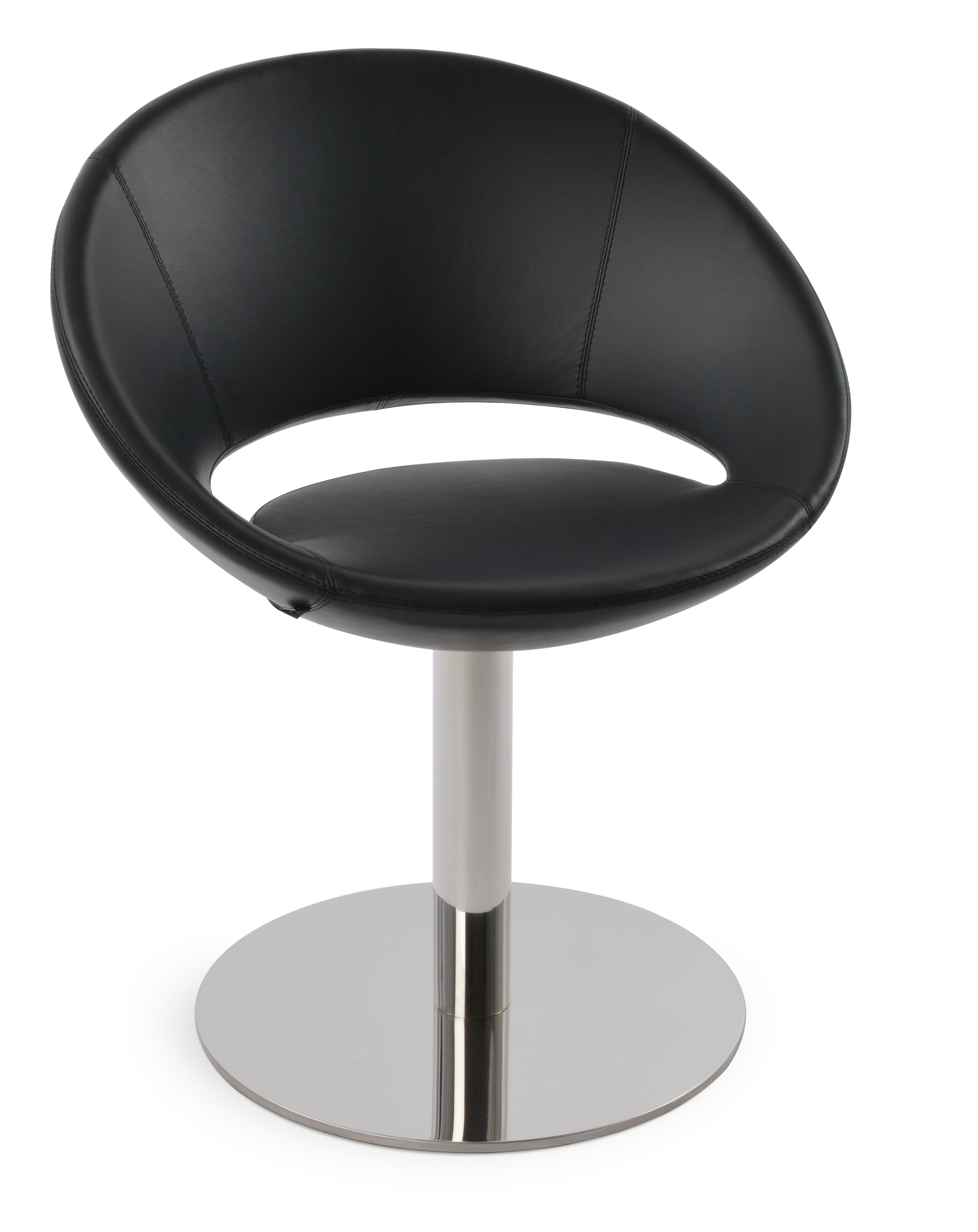 Crescent Round Swivel Dining Chair |Modern Luxury Furniture Store in ...