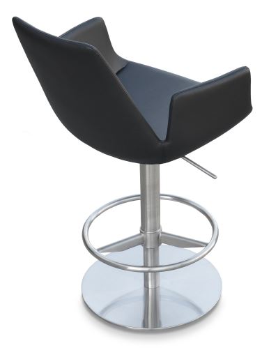 Eiffel Arm Piston Bar Stool |Modern Luxury Furniture Store in Paramus, NJ
