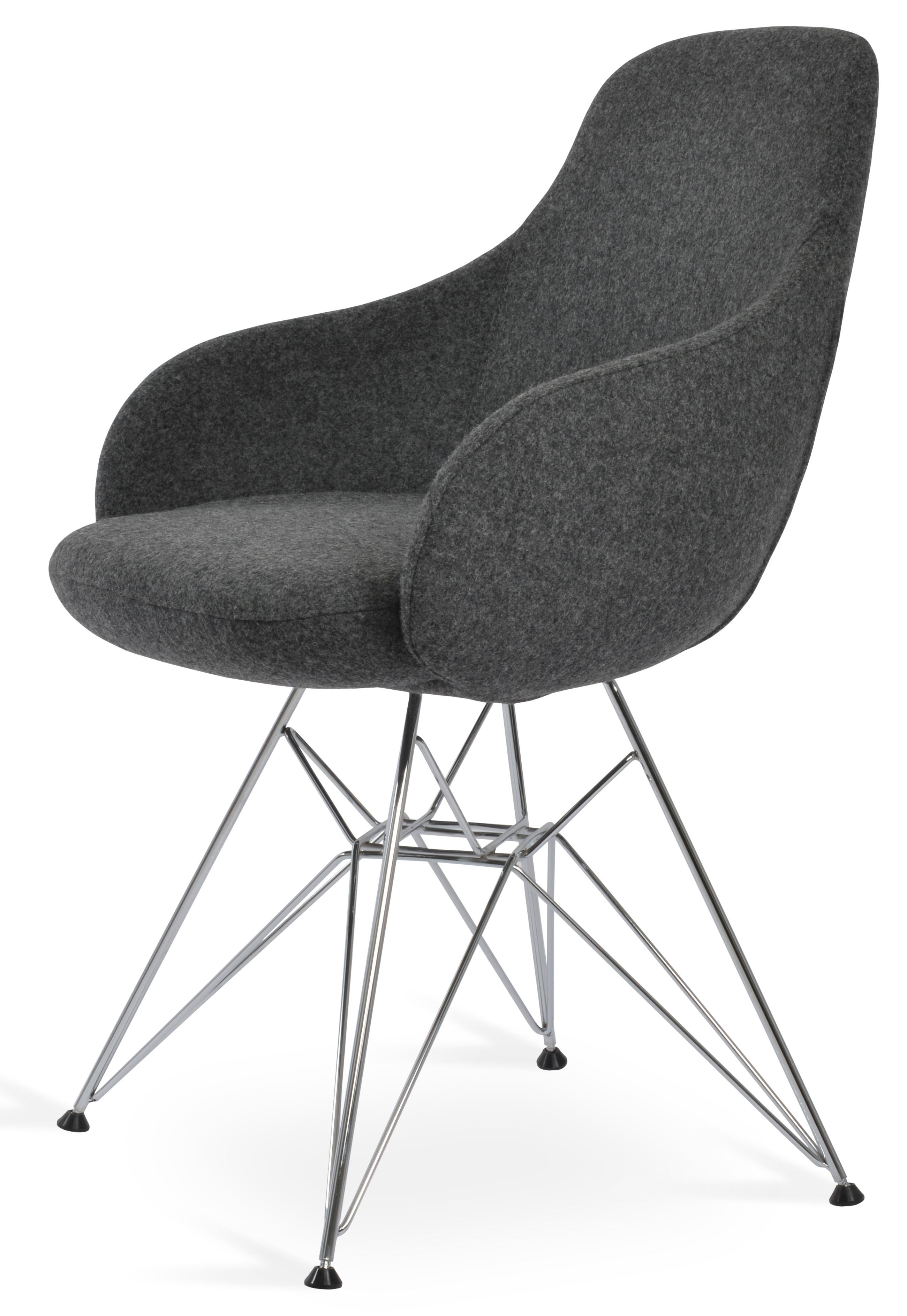 Gazel Arm Tower Dining Chair |Modern Luxury Furniture Store in Paramus, NJ