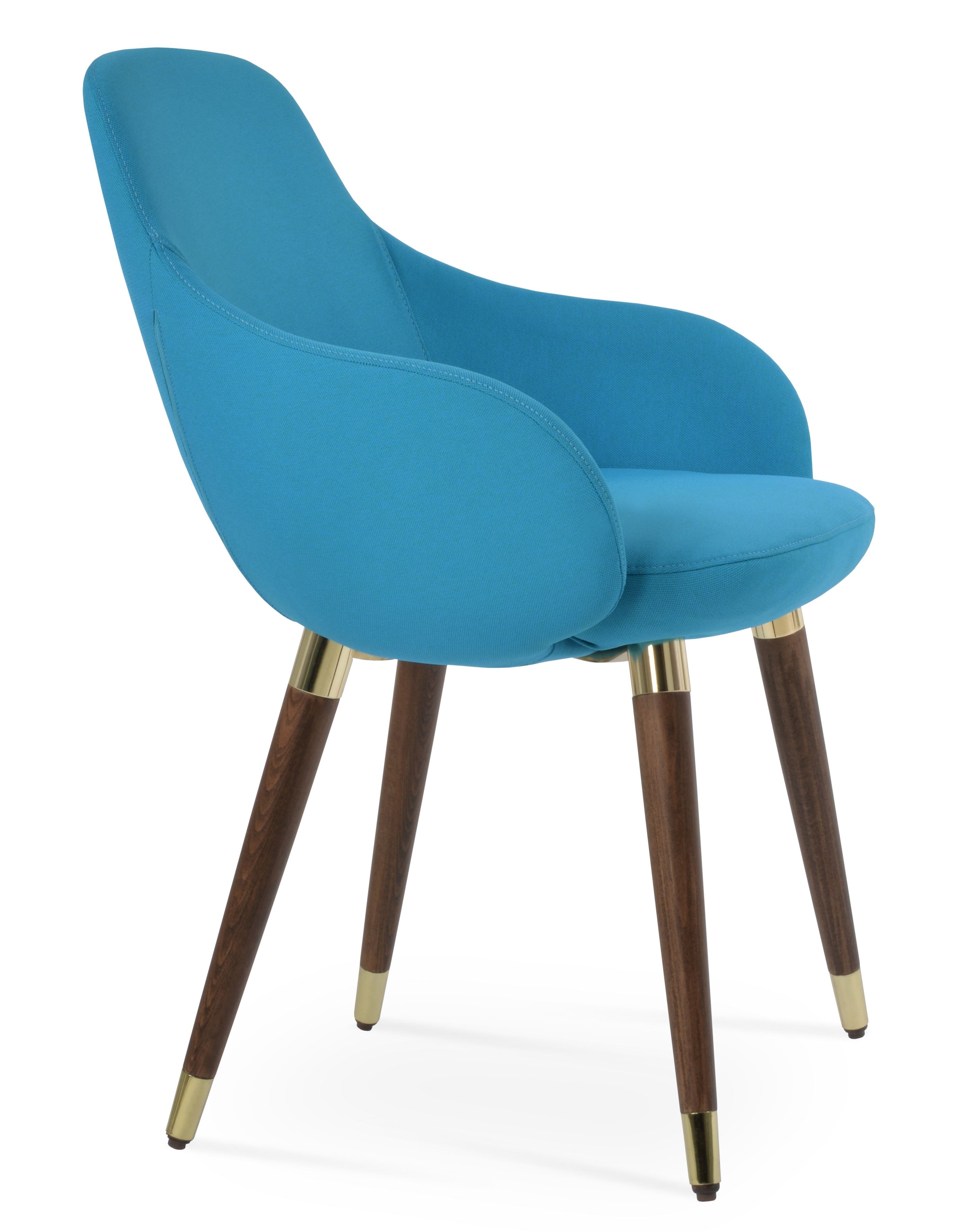 Gazel Arm Wood Dining Chair |Modern Luxury Furniture Store in Paramus, NJ