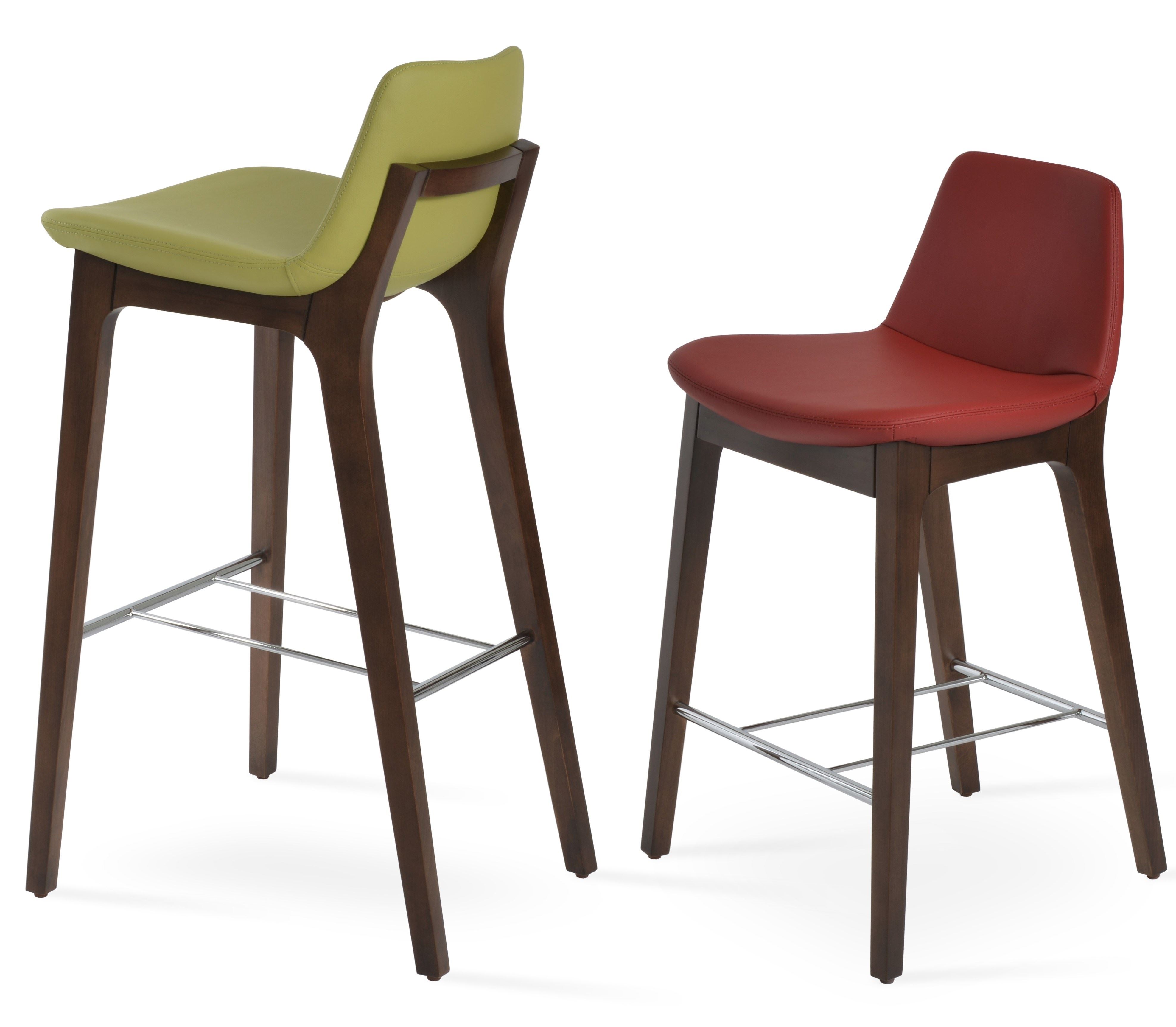 Pera HB Wood Bar Stool |Modern Luxury Furniture Store in Paramus, NJ