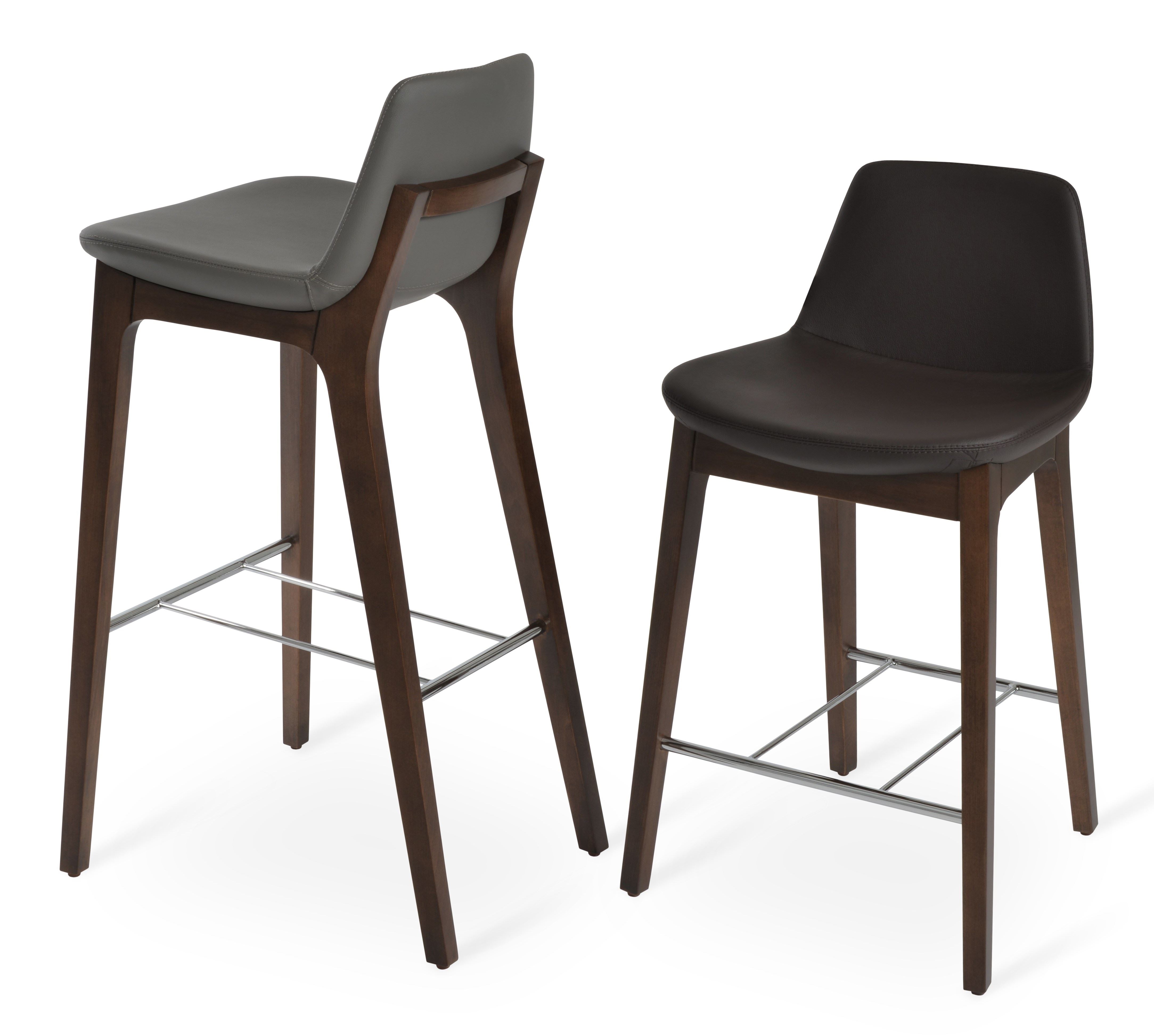 Pera HB Wood Bar Stool |Modern Luxury Furniture Store in Paramus, NJ