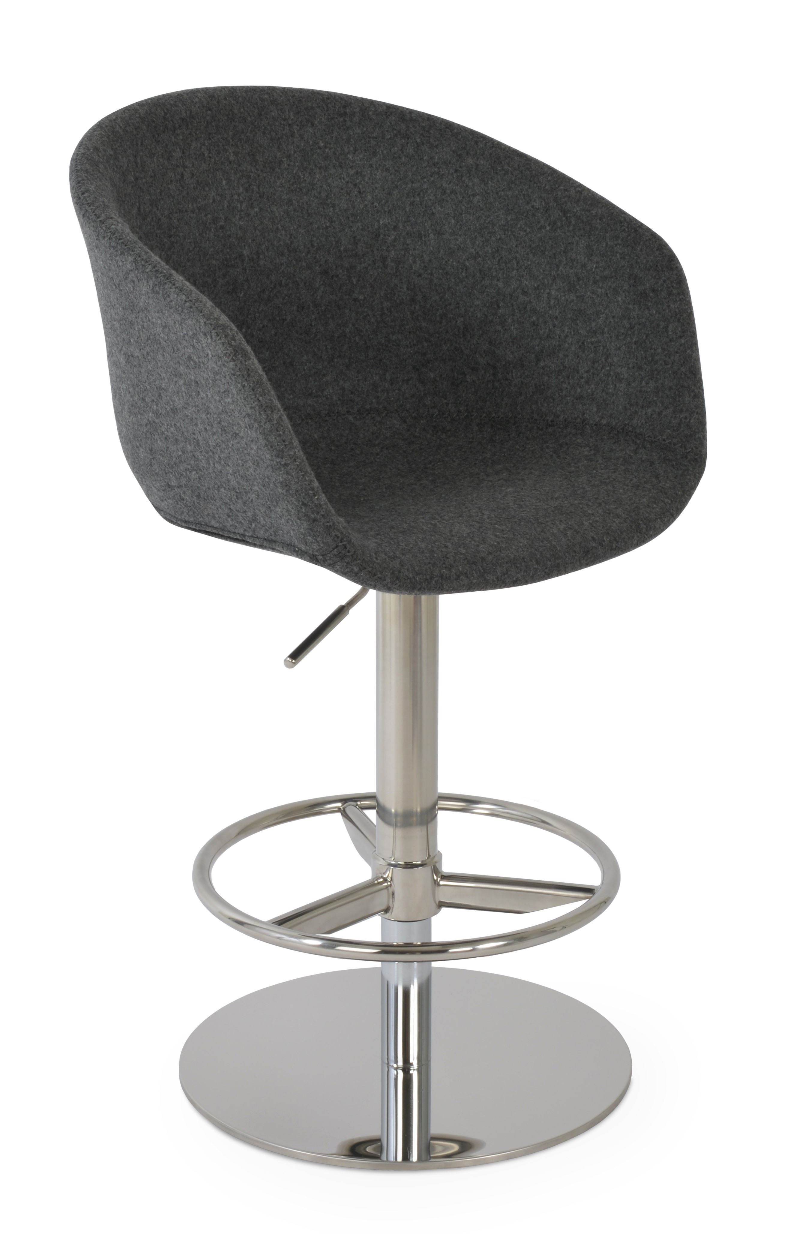 Tribeca Piston Bar Stool |Modern Luxury Furniture Store in Paramus, NJ