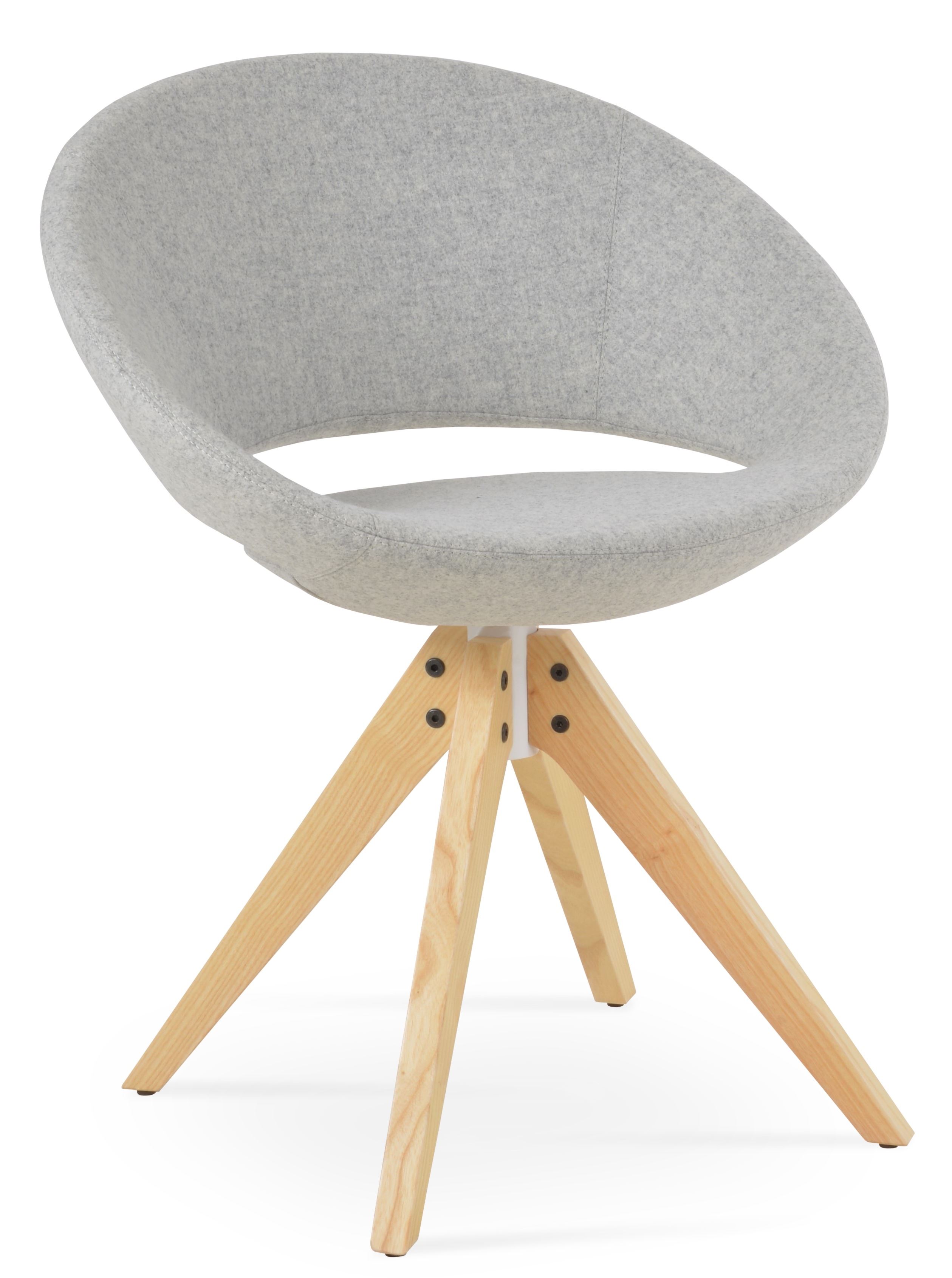 Crescent Pyramid Dining Chair |Modern Luxury Furniture Store in Paramus, NJ