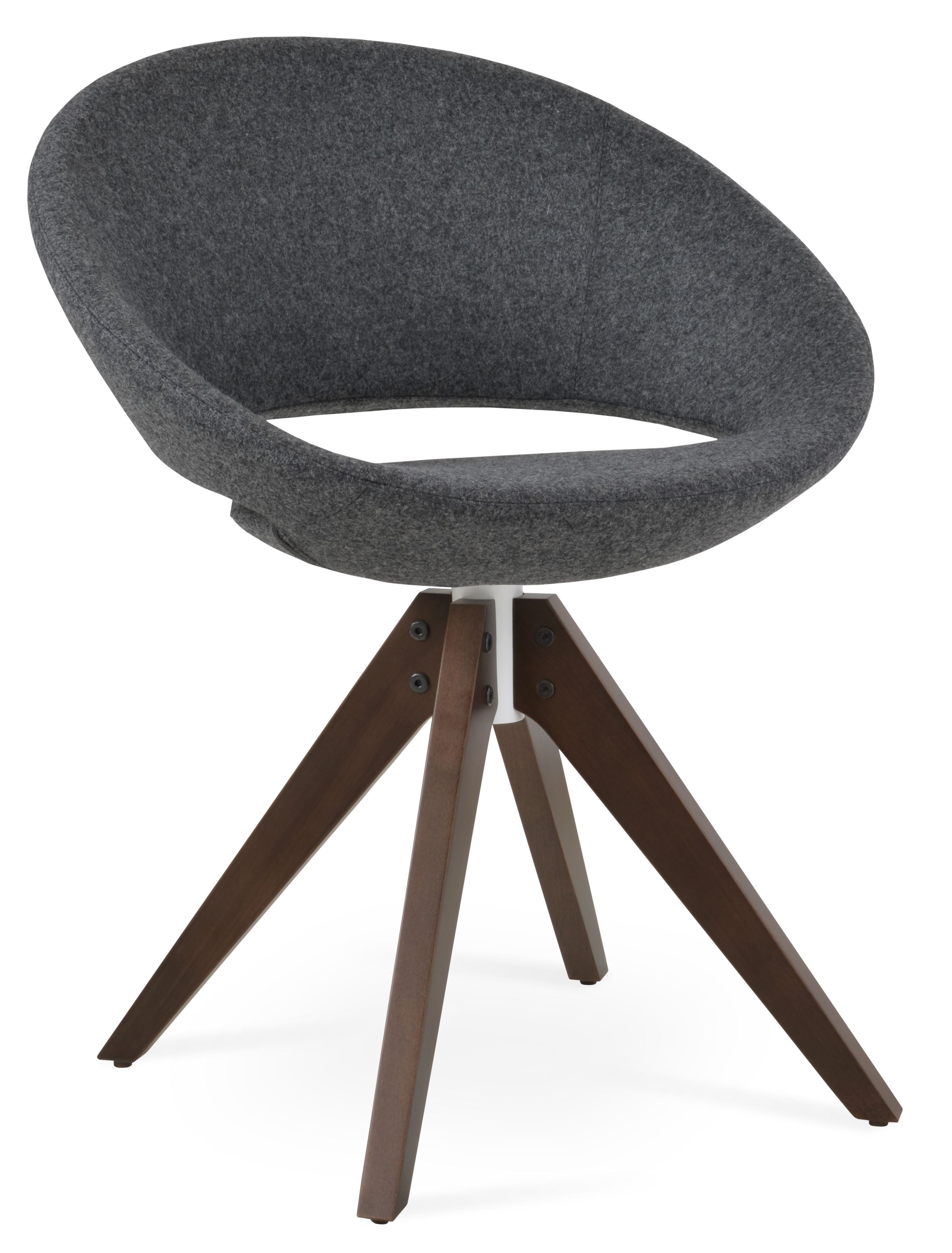 Crescent Pyramid Dining Chair |Modern Luxury Furniture Store in Paramus, NJ