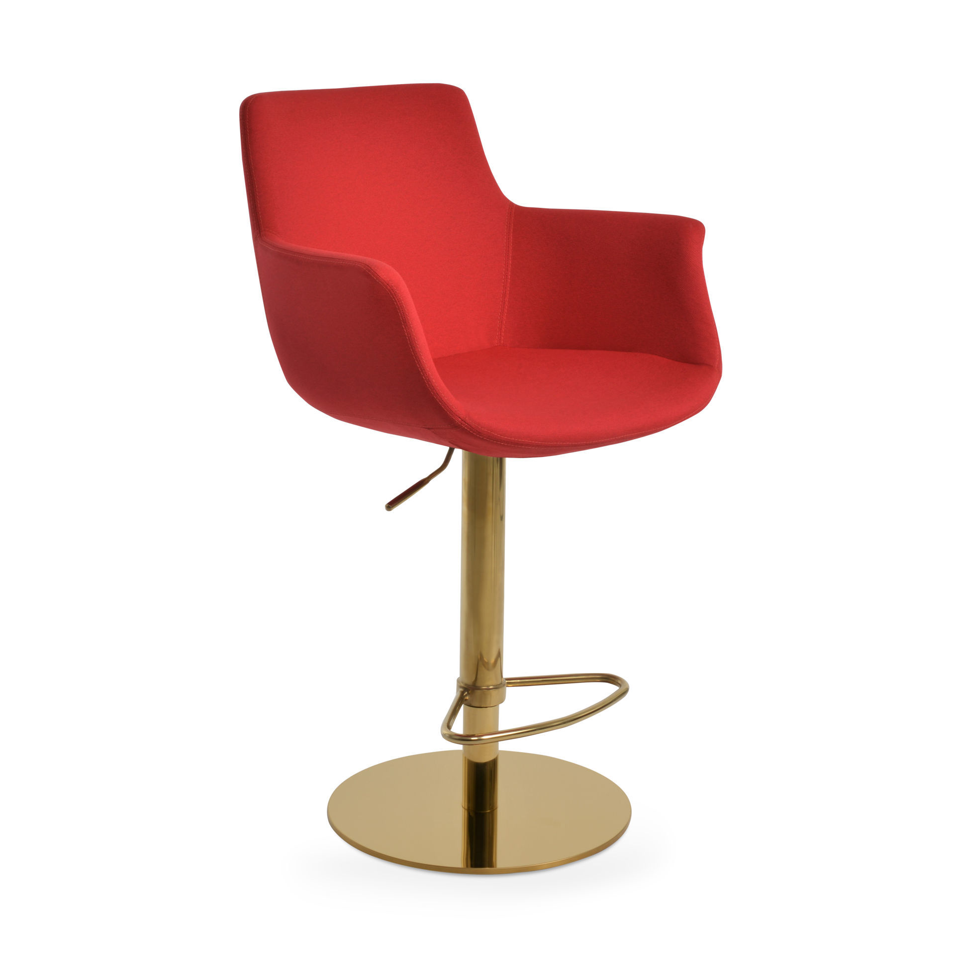 Bottega Piston Bar Stool |Modern Luxury Furniture Store in Paramus, NJ