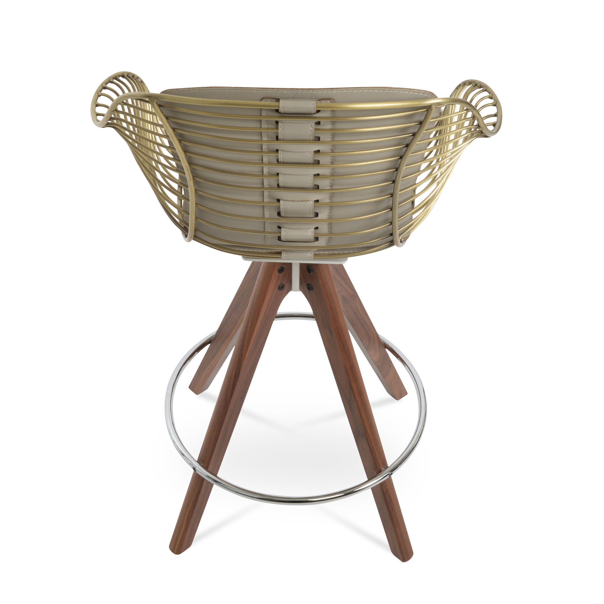 Zebra Pyramid Bar Stool |Modern Luxury Furniture Store in Paramus, NJ