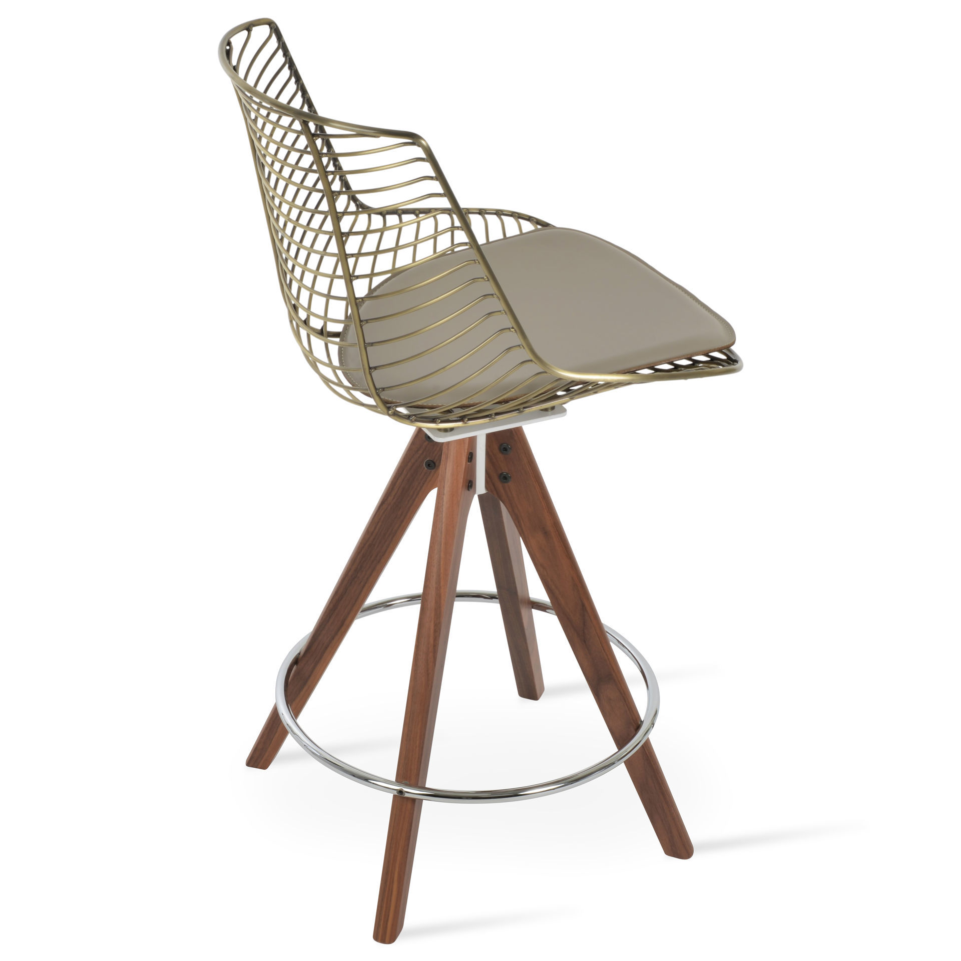 Tiger Pyramid Bar Stool |Modern Luxury Furniture Store in Paramus, NJ