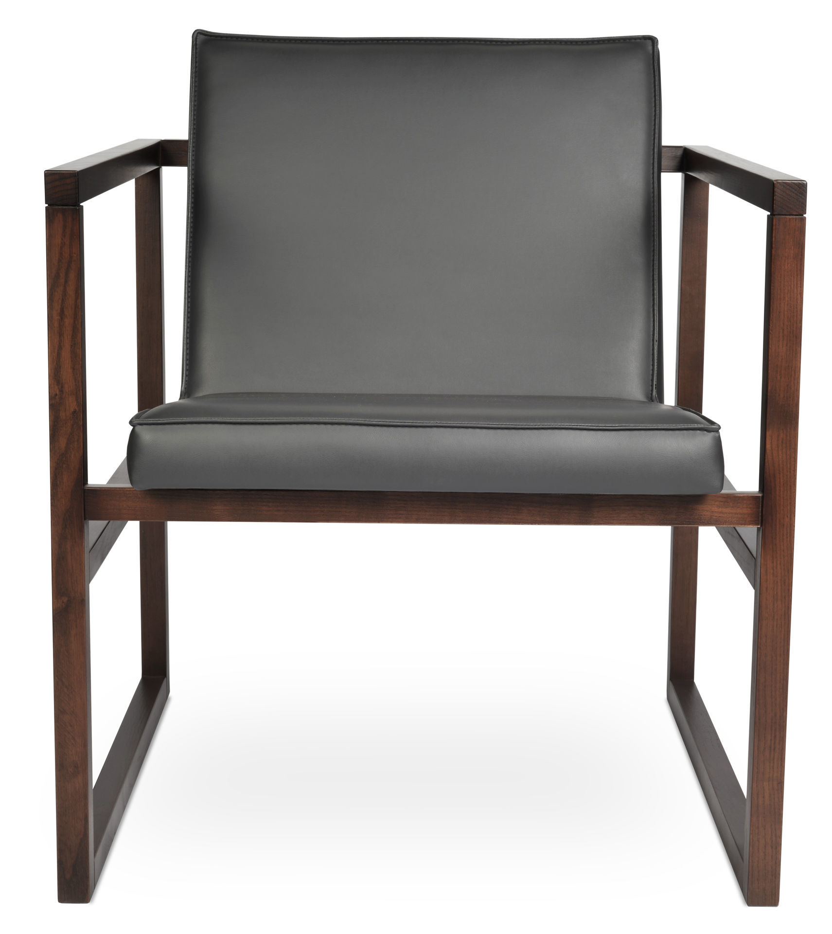 Cube Wood Lounge Chair |Modern Luxury Furniture Store in Paramus, NJ