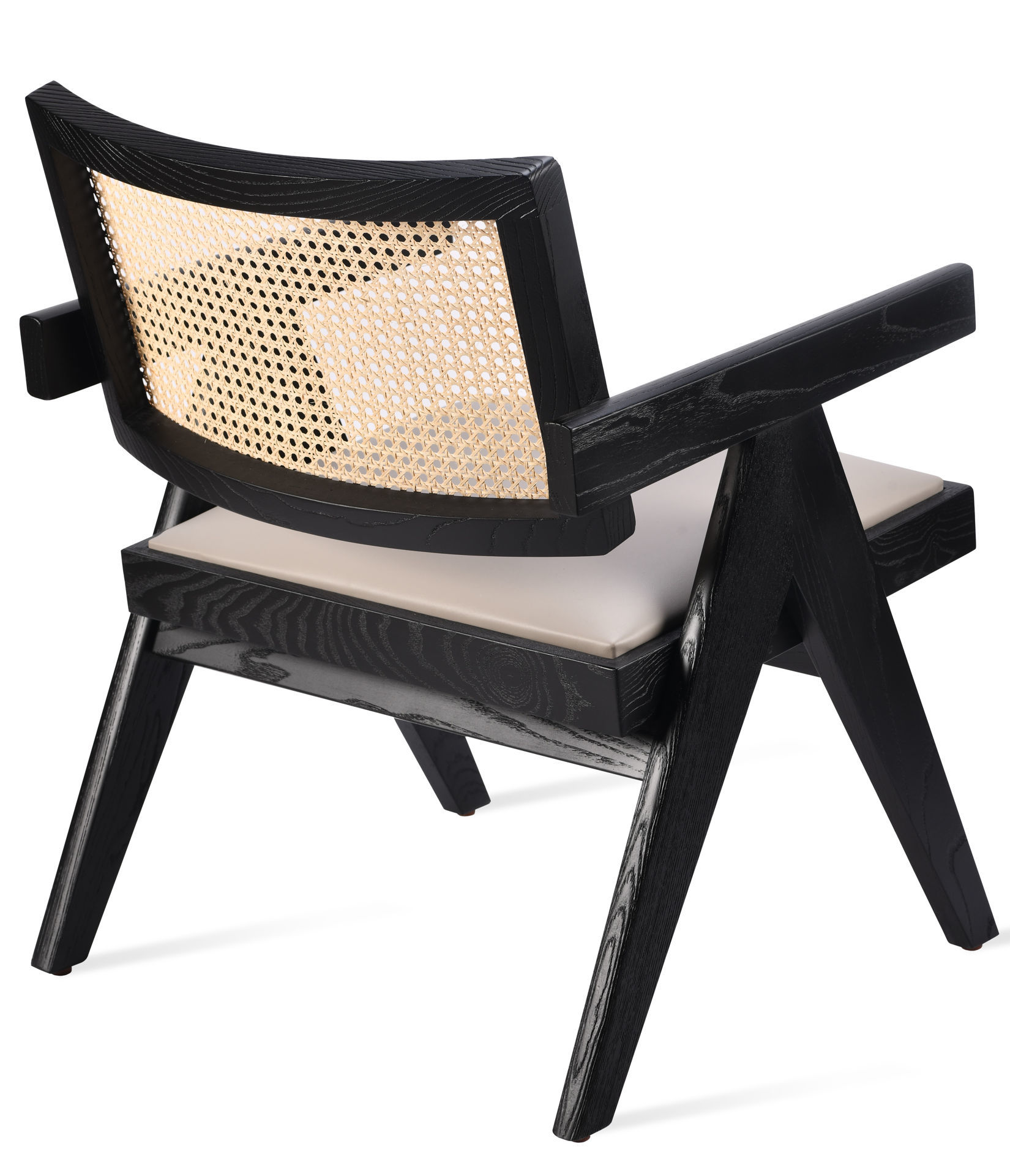 Pierre J Arm Half Wicker & Soft Seat Lounge Chair |Modern Luxury ...