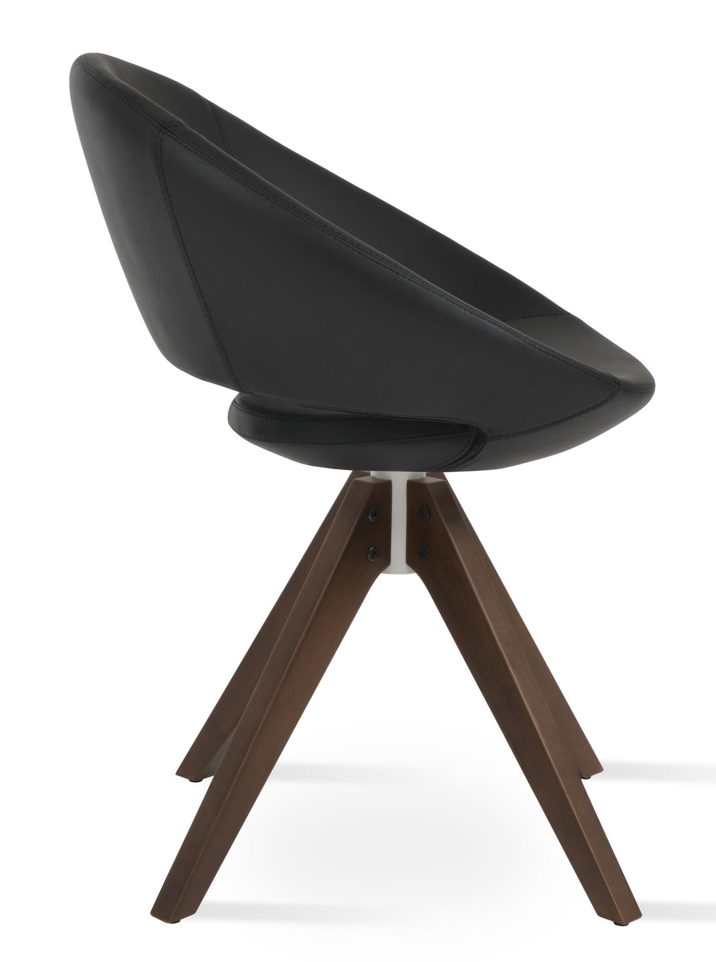 Crescent Pyramid Dining Chair |Modern Luxury Furniture Store in Paramus, NJ