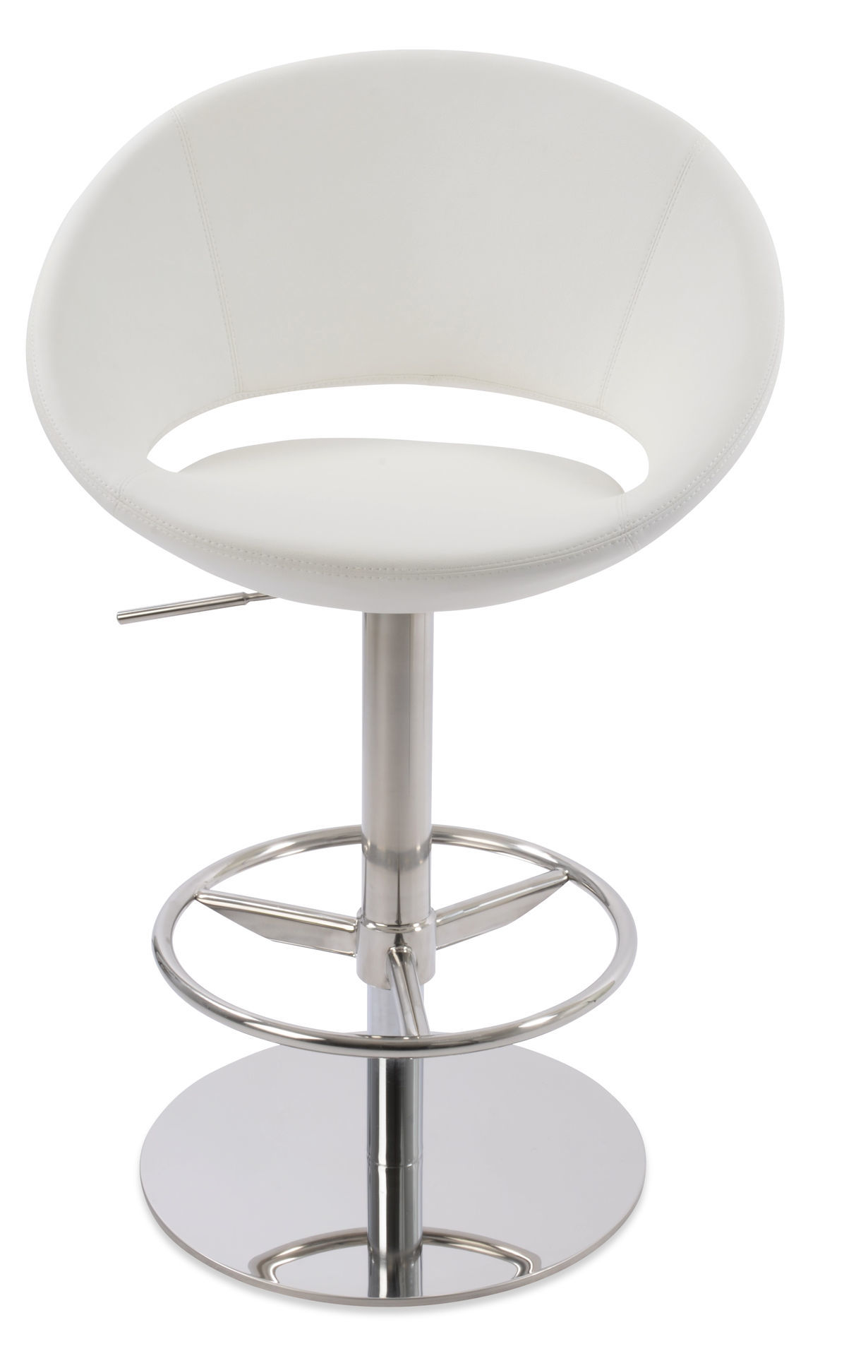 Crescent Piston Bar Stool |Modern Luxury Furniture Store in Paramus, NJ