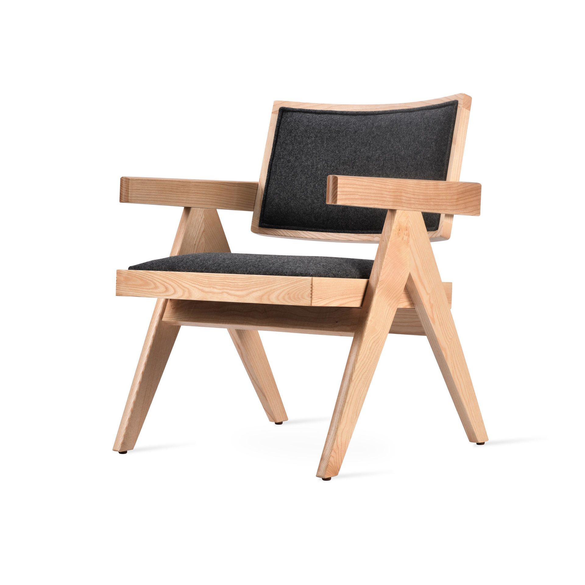 PIERRE J. ARM LOUNGE ARMCHAIR SEAT & BACK UPHOLSETERY |Modern Luxury ...