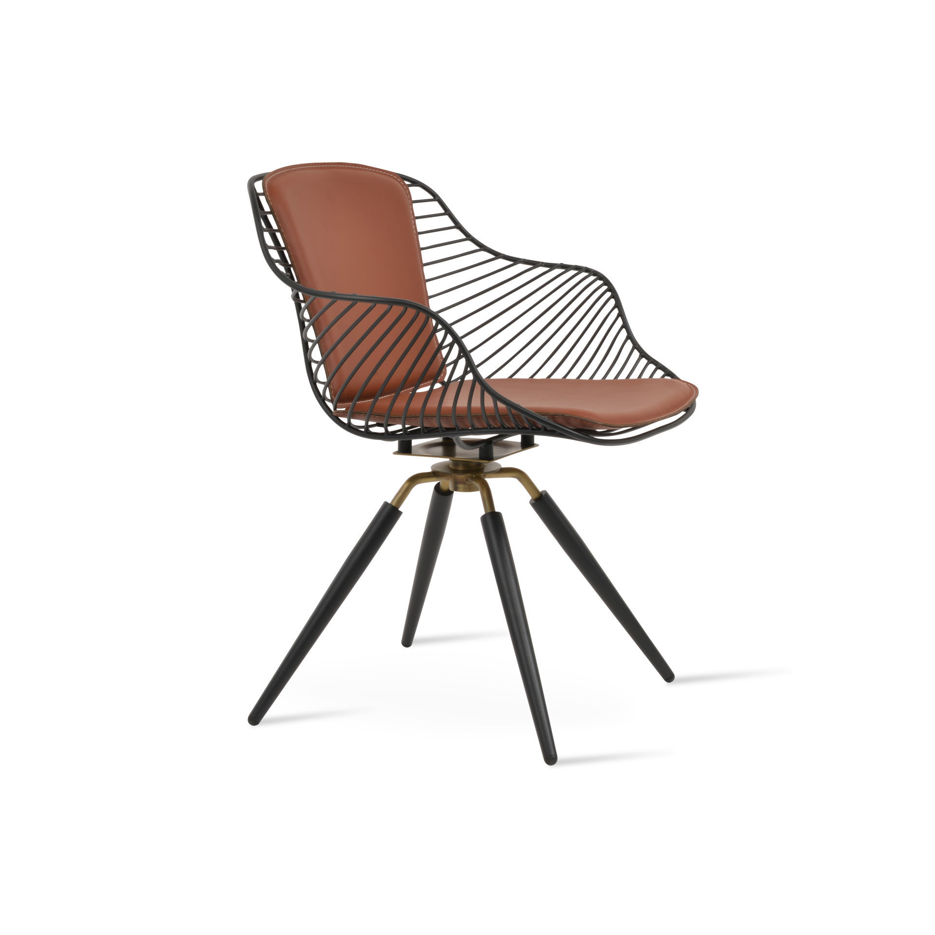 Zebra Carrot Swivel Dining Chair |Modern Luxury Furniture Store in ...