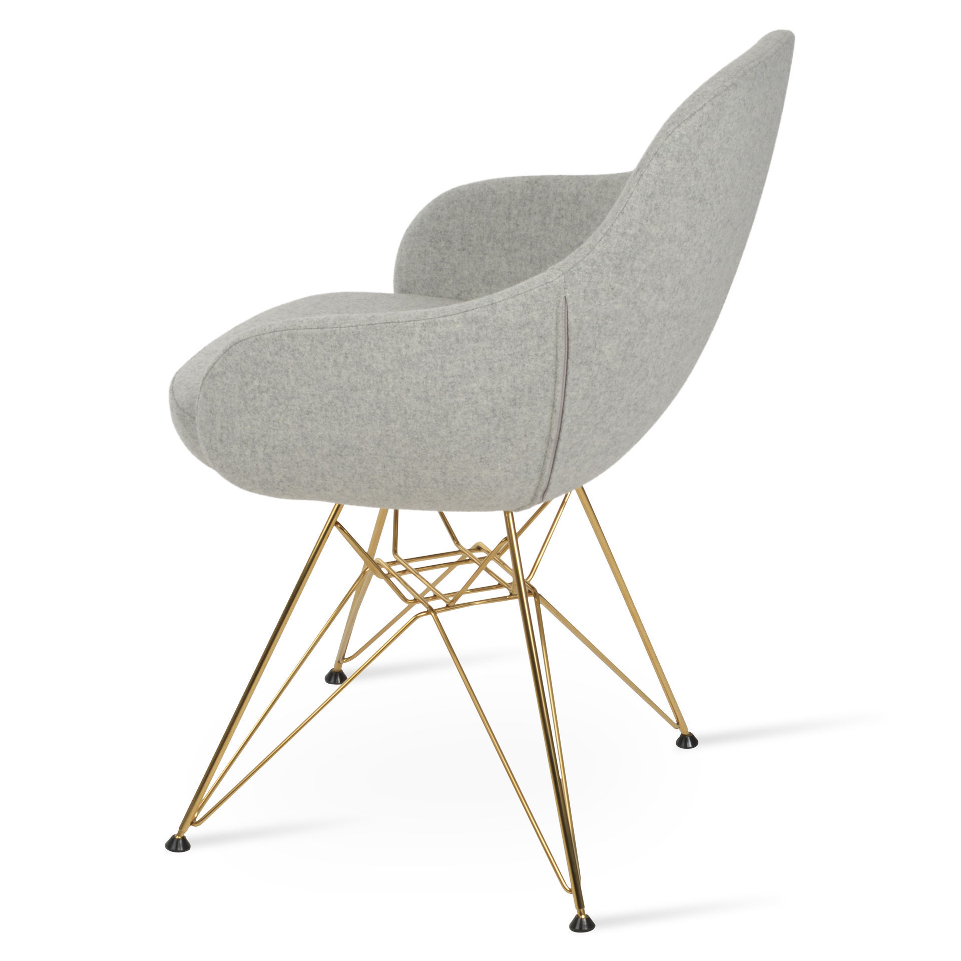 Gazel Arm Tower Dining Chair |Modern Luxury Furniture Store in Paramus, NJ