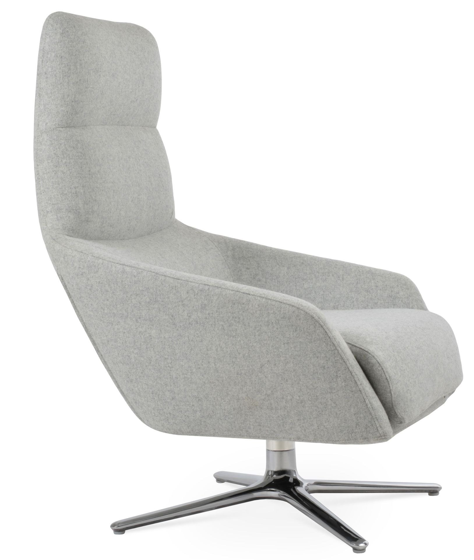 Barcelona Oval Swivel Lounge Chair |Modern Luxury Furniture Store in ...