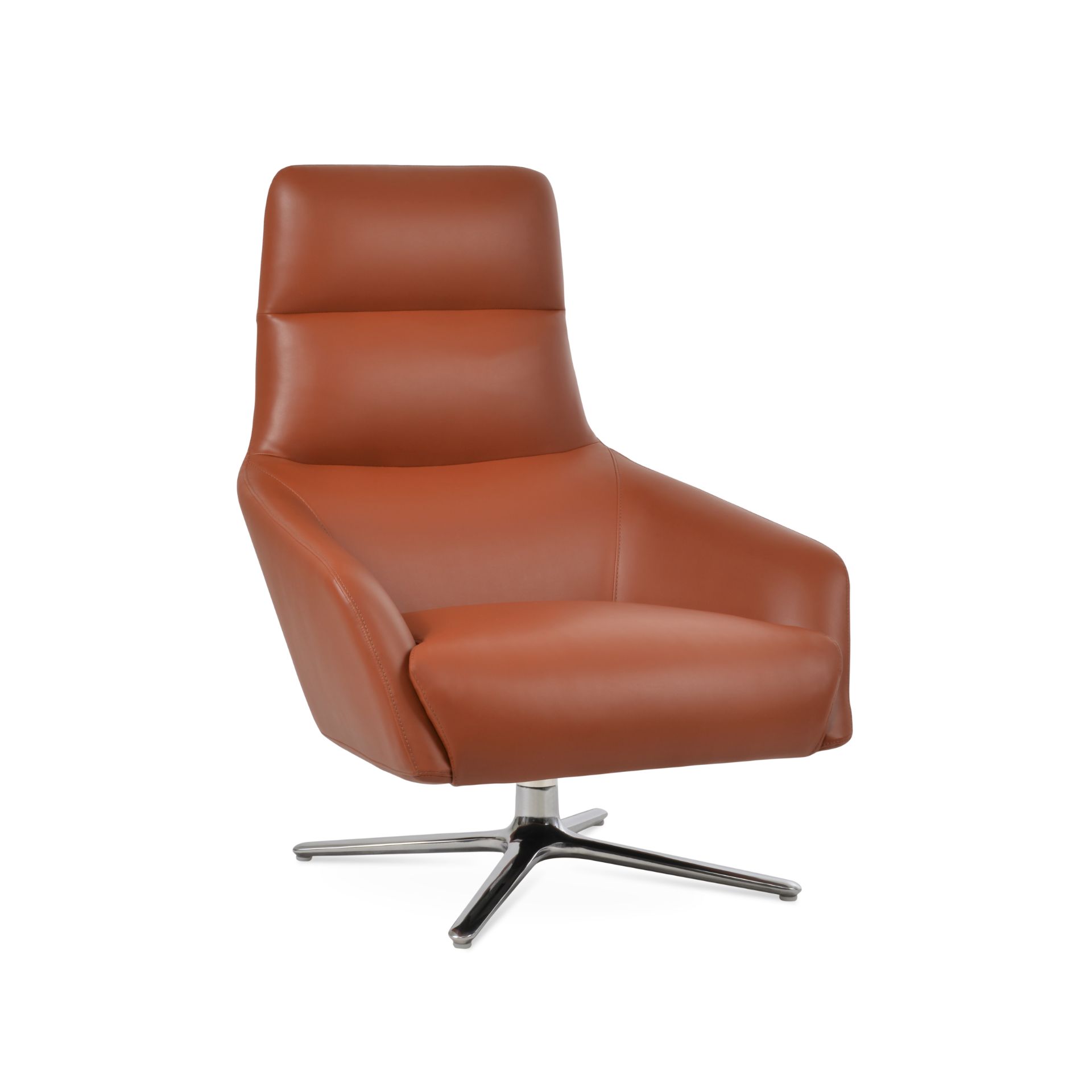 Barcelona Oval Swivel Lounge Chair |Modern Luxury Furniture Store in ...