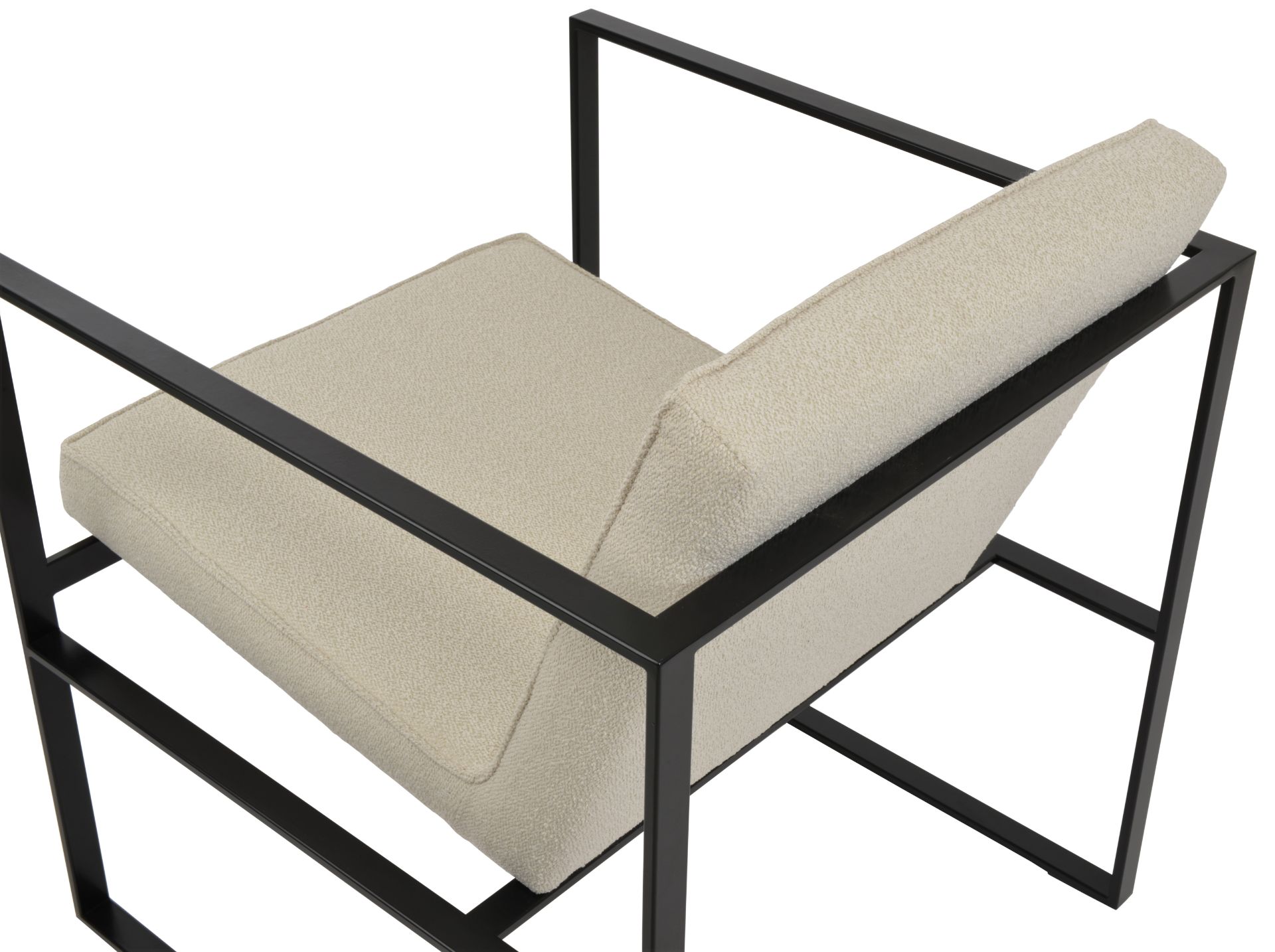Cube Metal Lounge Chair |Modern Luxury Furniture Store in Paramus, NJ