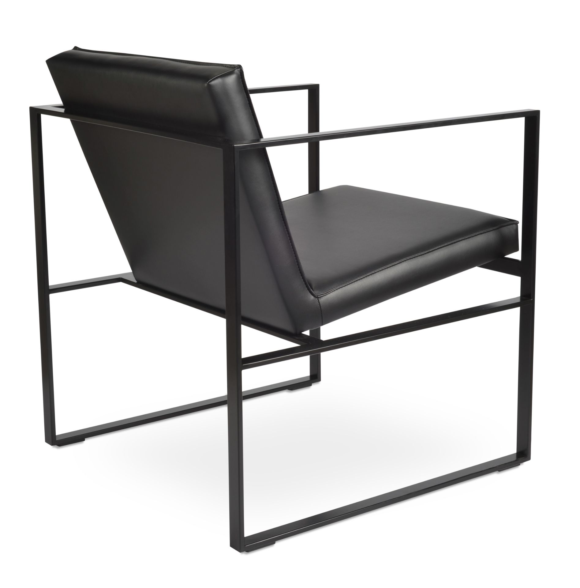 Cube Metal Lounge Chair |Modern Luxury Furniture Store in Paramus, NJ