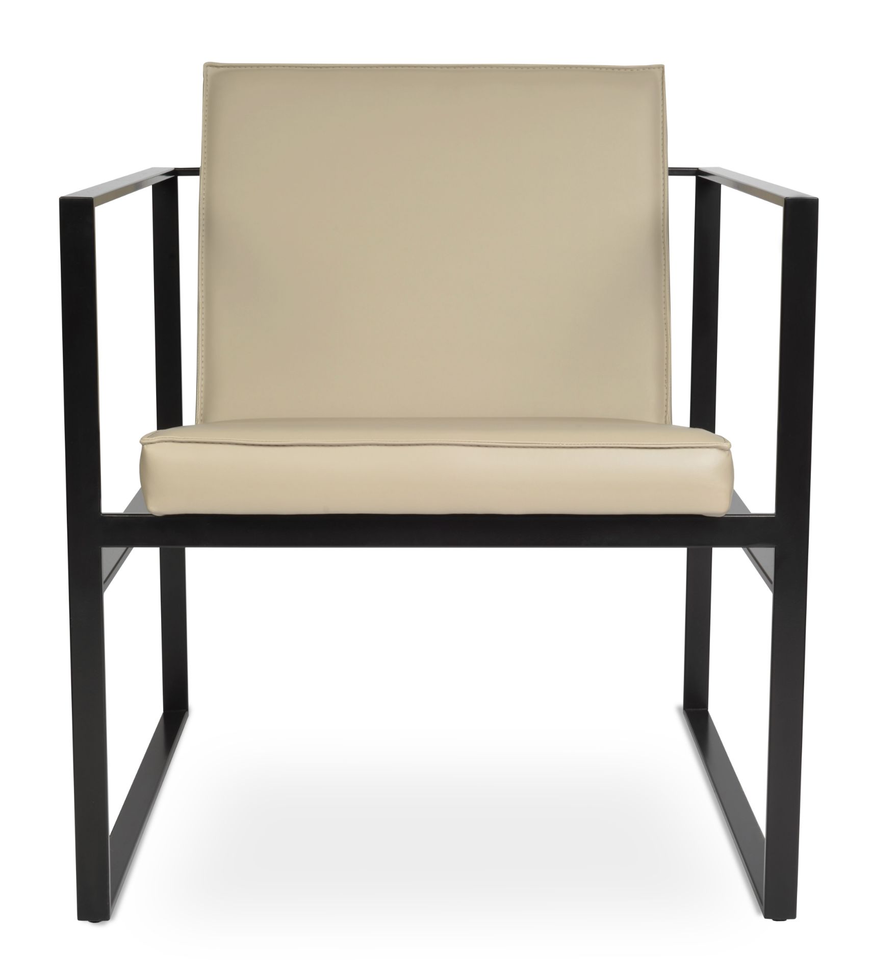 Cube Metal Lounge Chair |Modern Luxury Furniture Store in Paramus, NJ
