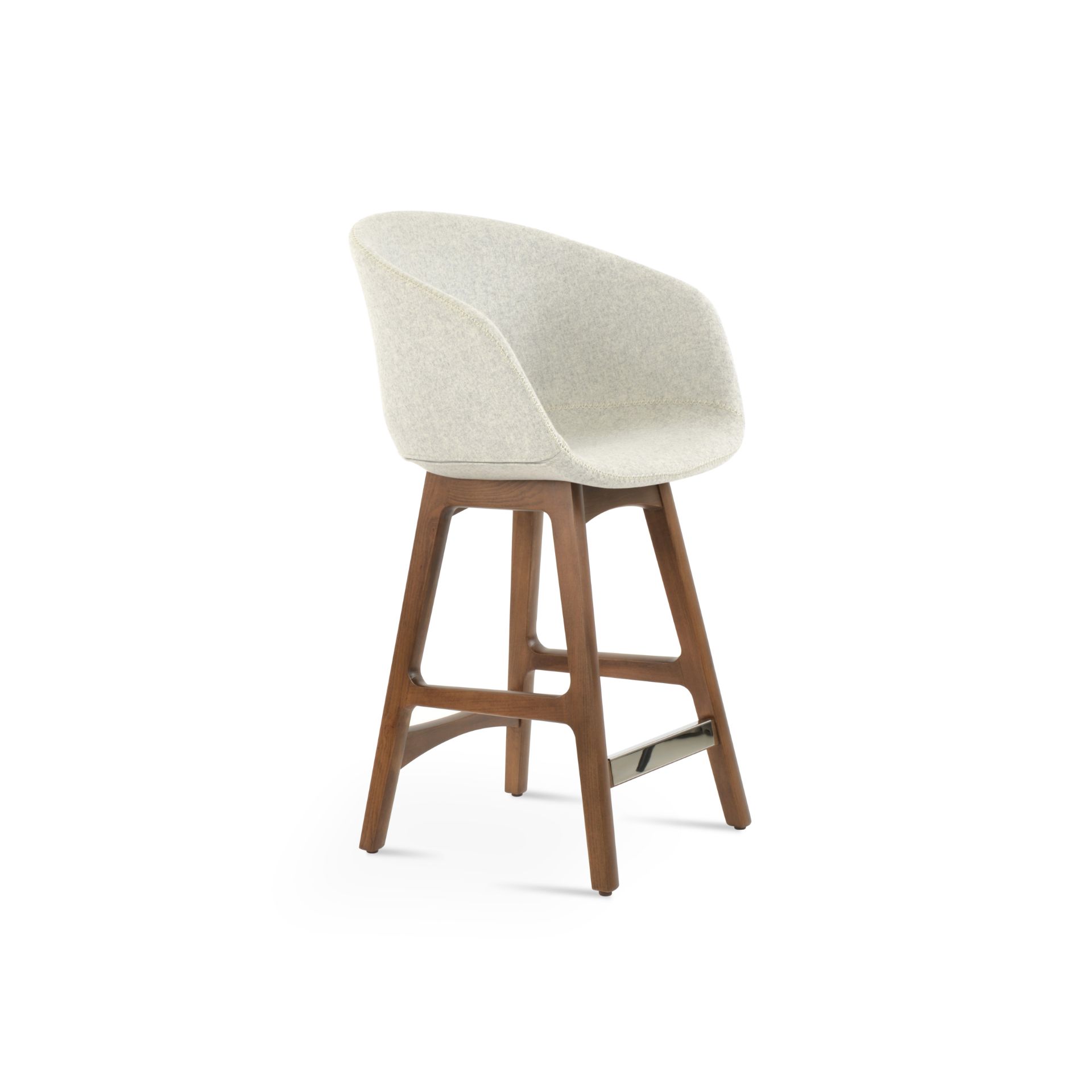 Tribeca PR Wood Bar Stool |Modern Luxury Furniture Store in Paramus, NJ