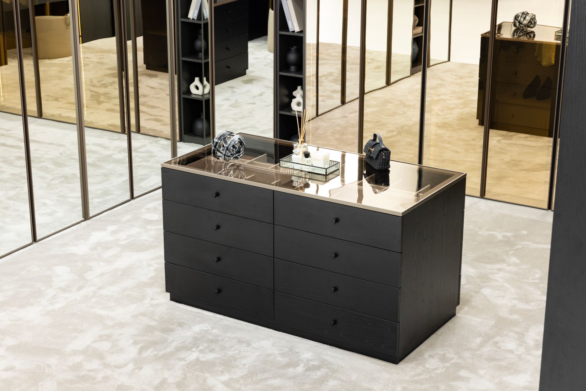 Milo LED Wardrobe System |Modern Luxury Furniture Store in Paramus, NJ