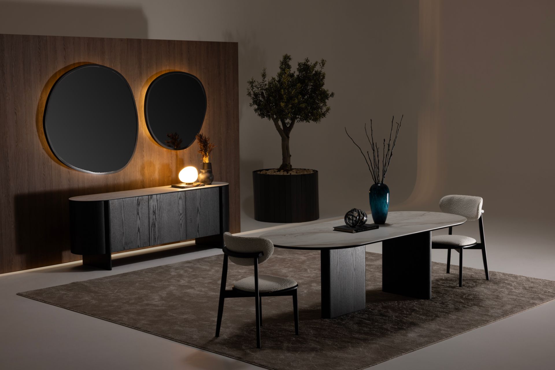 Milo Ceramic Dining Table |Modern Luxury Furniture Store in Paramus, NJ
