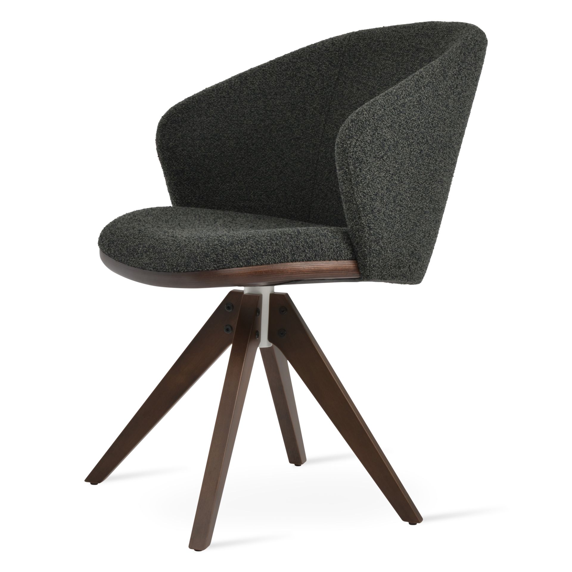 Athena Pyramid Swivel Chair |Modern Luxury Furniture Store in Paramus, NJ