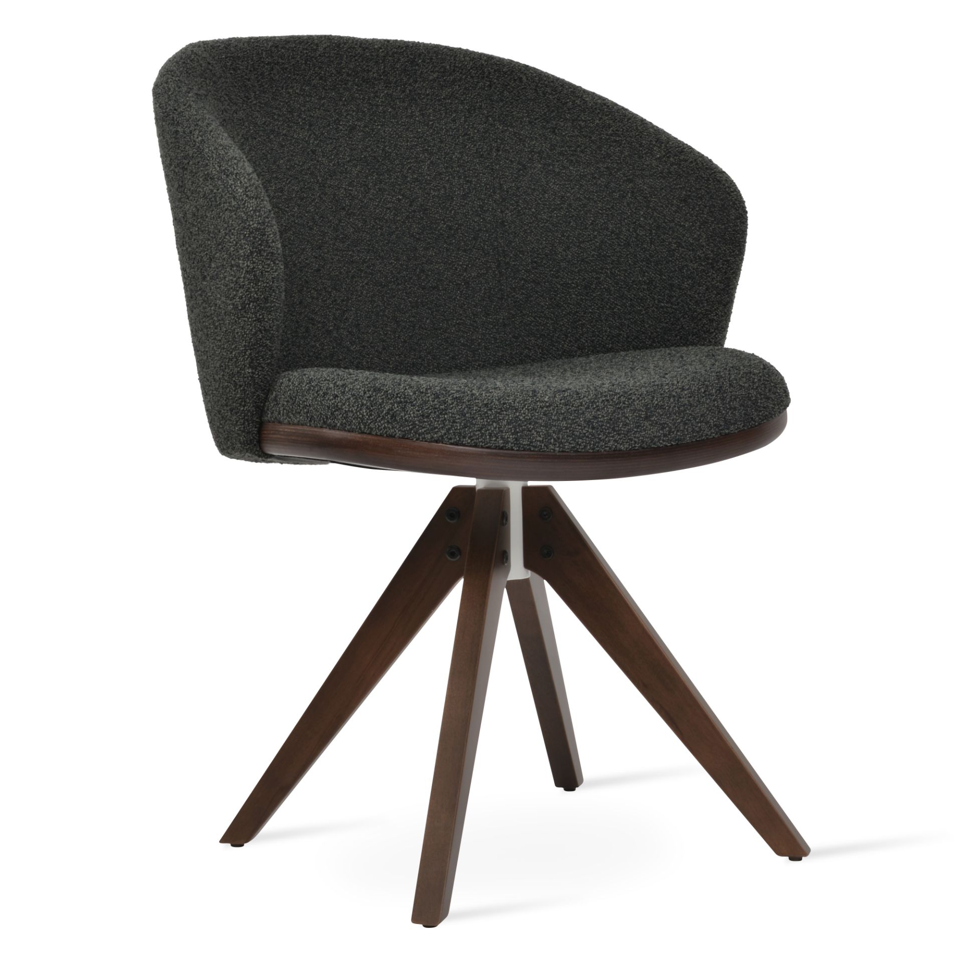 Athena Pyramid Swivel Chair |Modern Luxury Furniture Store in Paramus, NJ