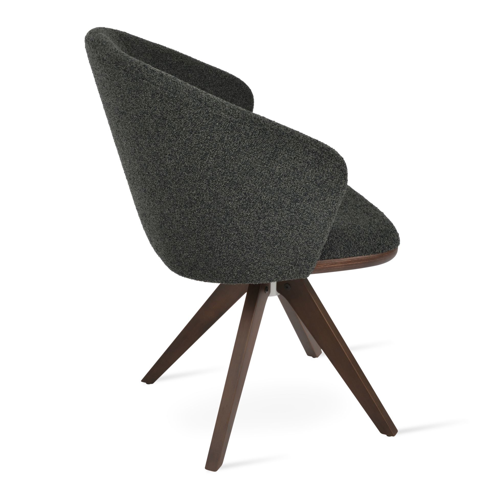 Athena Pyramid Swivel Chair |Modern Luxury Furniture Store in Paramus, NJ