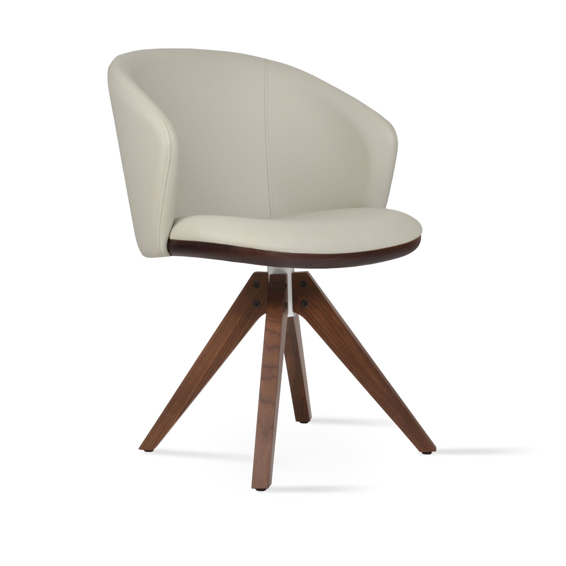 Athena Pyramid Swivel Chair |Modern Luxury Furniture Store in Paramus, NJ