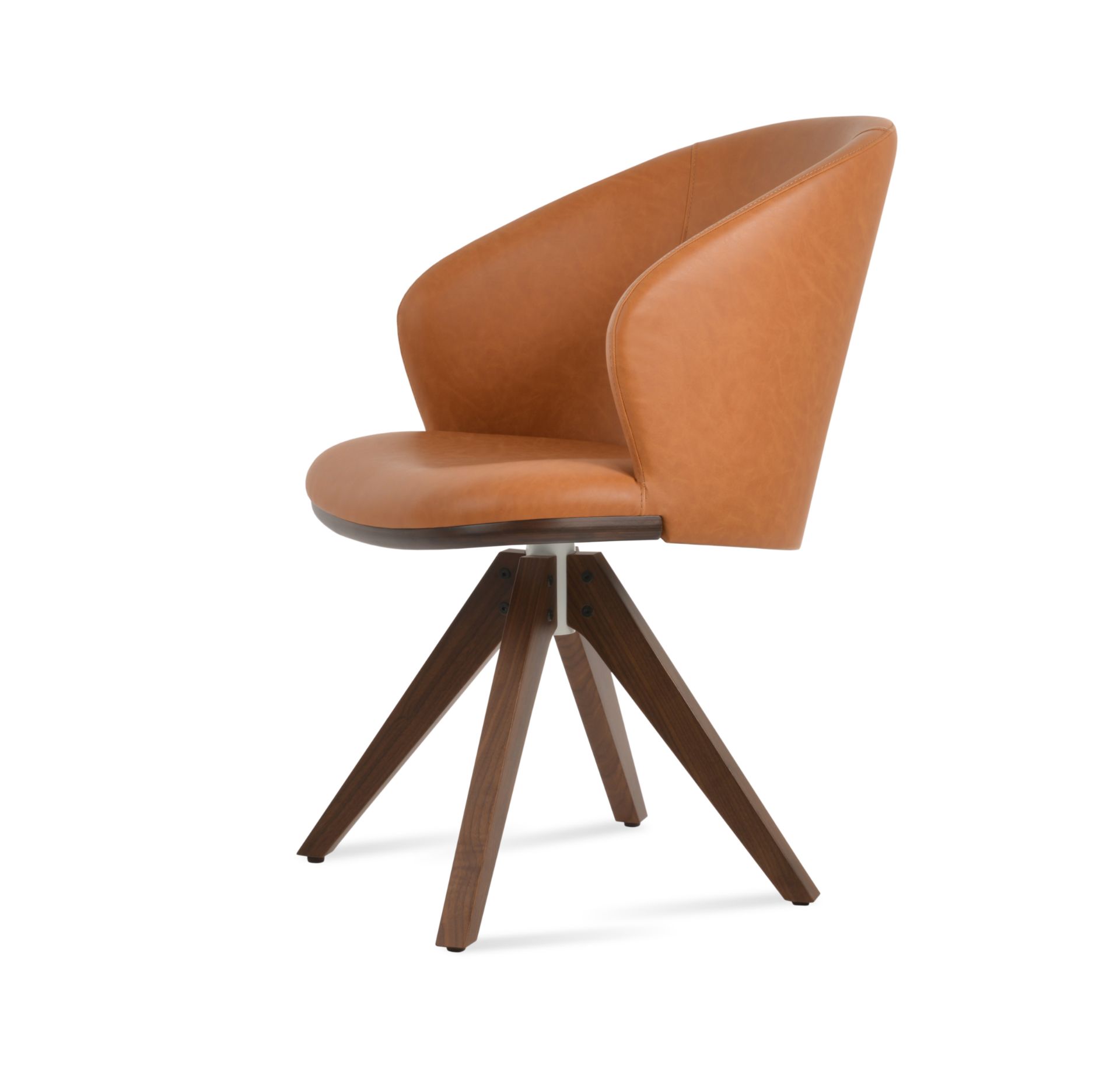 Athena Pyramid Swivel Chair |Modern Luxury Furniture Store in Paramus, NJ