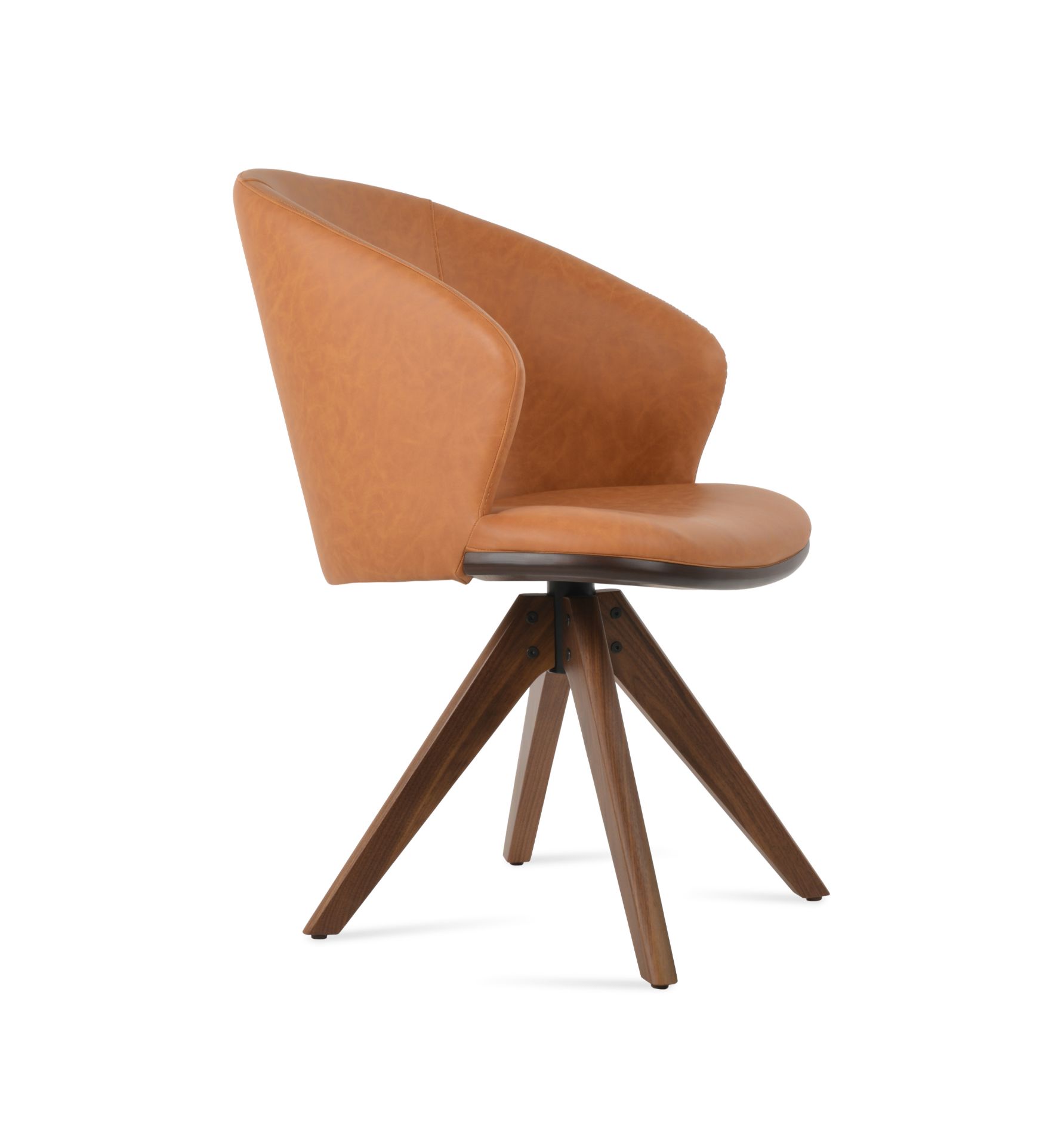 Athena Pyramid Swivel Chair |Modern Luxury Furniture Store in Paramus, NJ