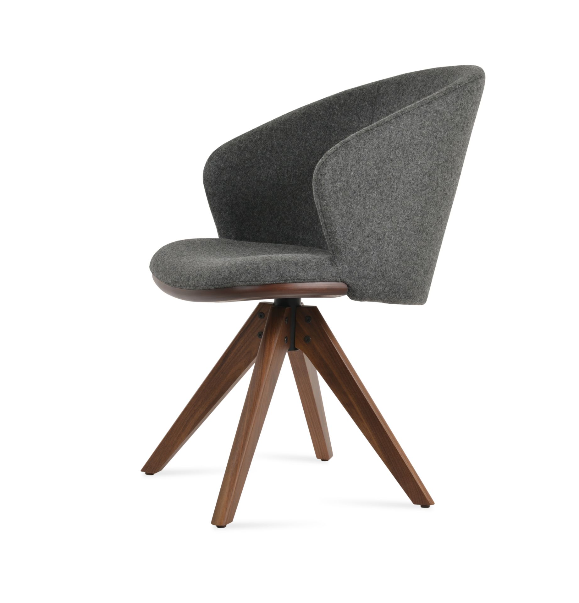 Athena Pyramid Swivel Chair |Modern Luxury Furniture Store in Paramus, NJ