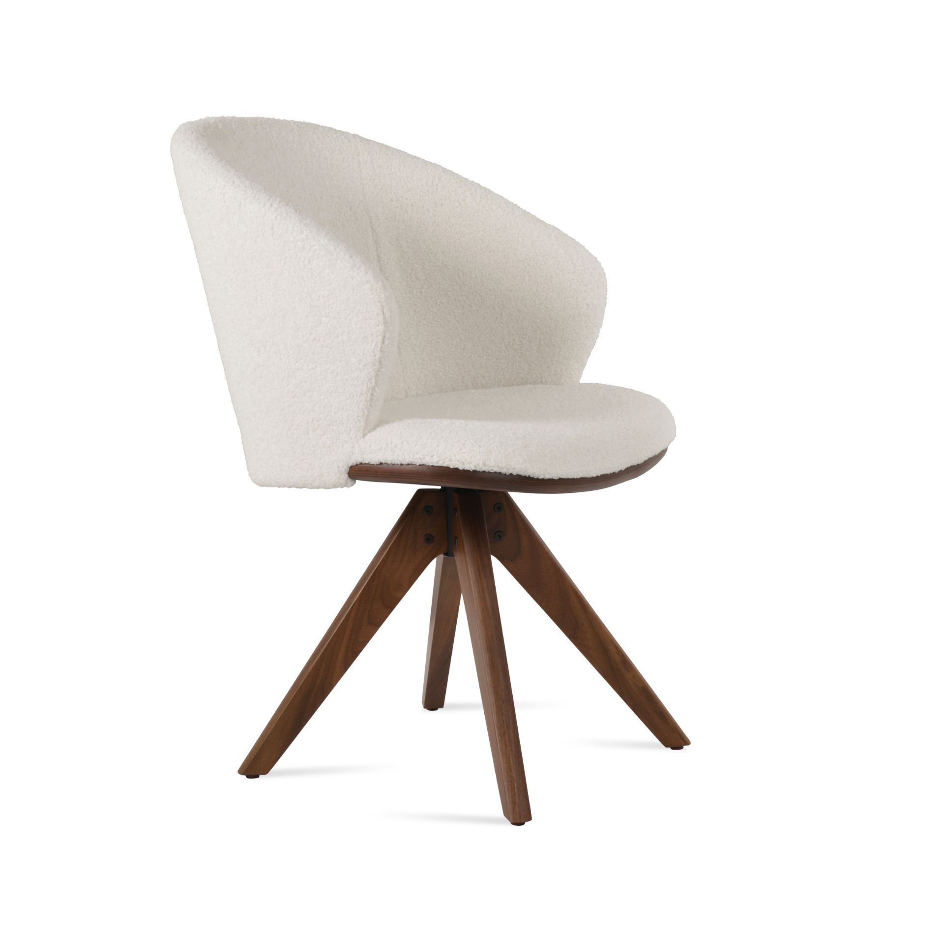 Athena Pyramid Swivel Chair |Modern Luxury Furniture Store in Paramus, NJ