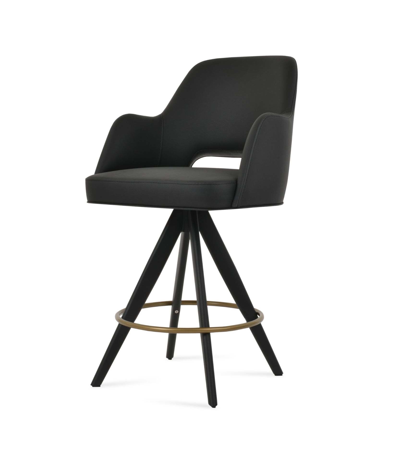 Marash Arm Pyramid MW Stool |Modern Luxury Furniture Store in Paramus, NJ